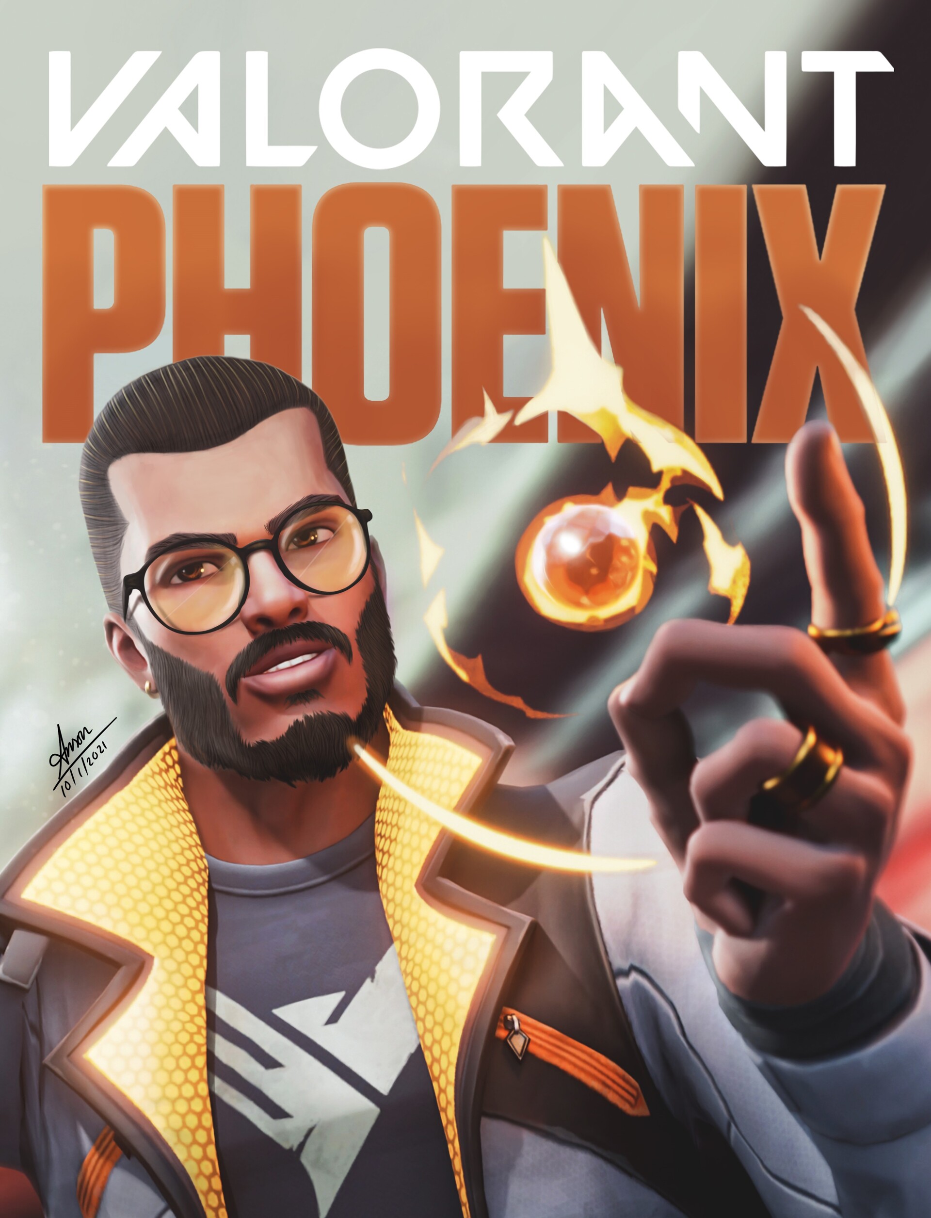 ArtStation - Phoenix Valorant fan art
