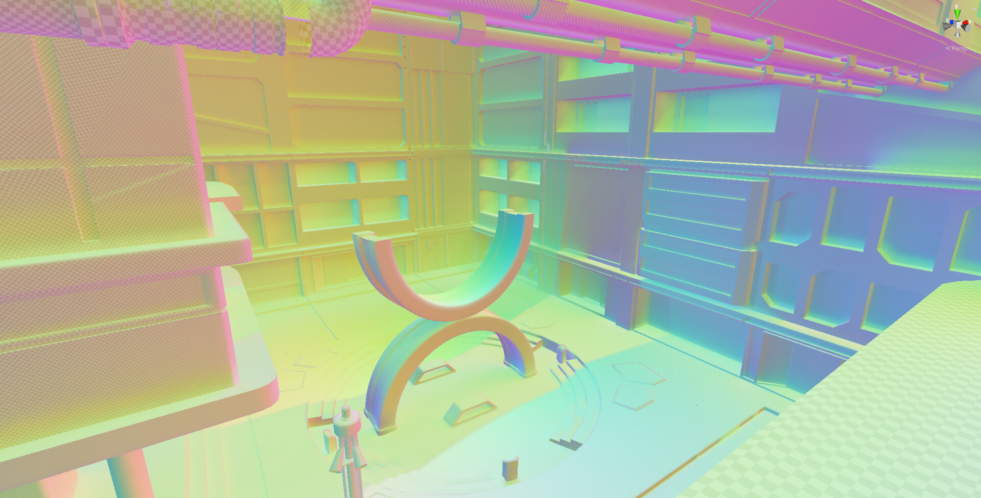 Nathan Tandille - Unity Lighting School Project Square : Hun'sane