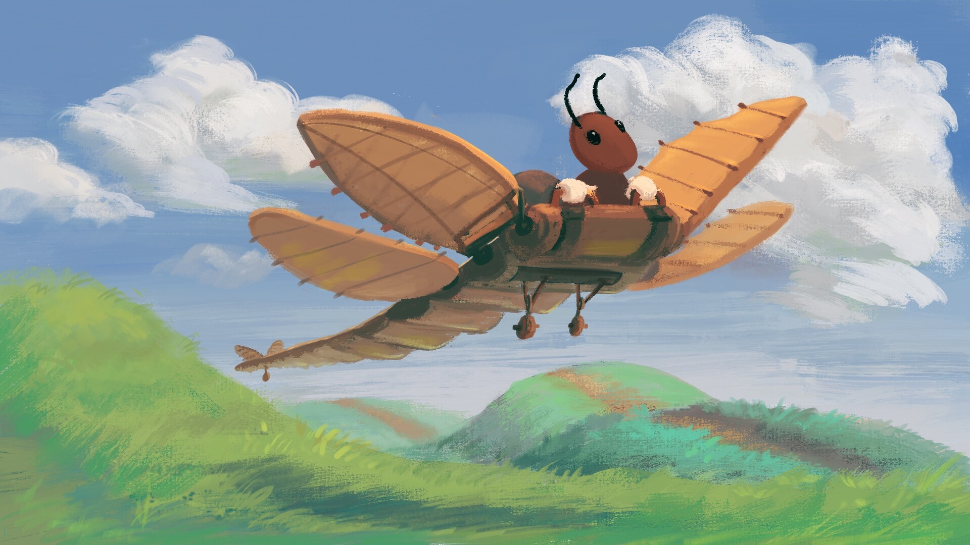 ArtStation - Flight of Ant Cayley (Ant Farms Dynasty)