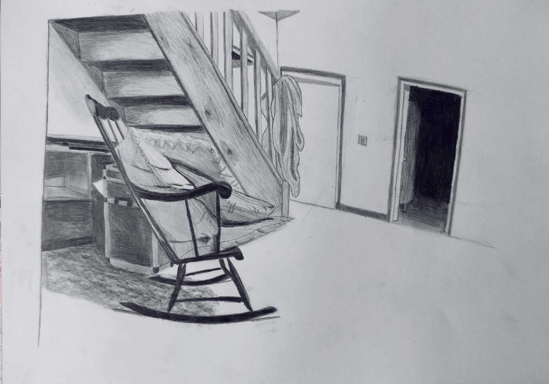 ArtStation - Décor au crayon de bois