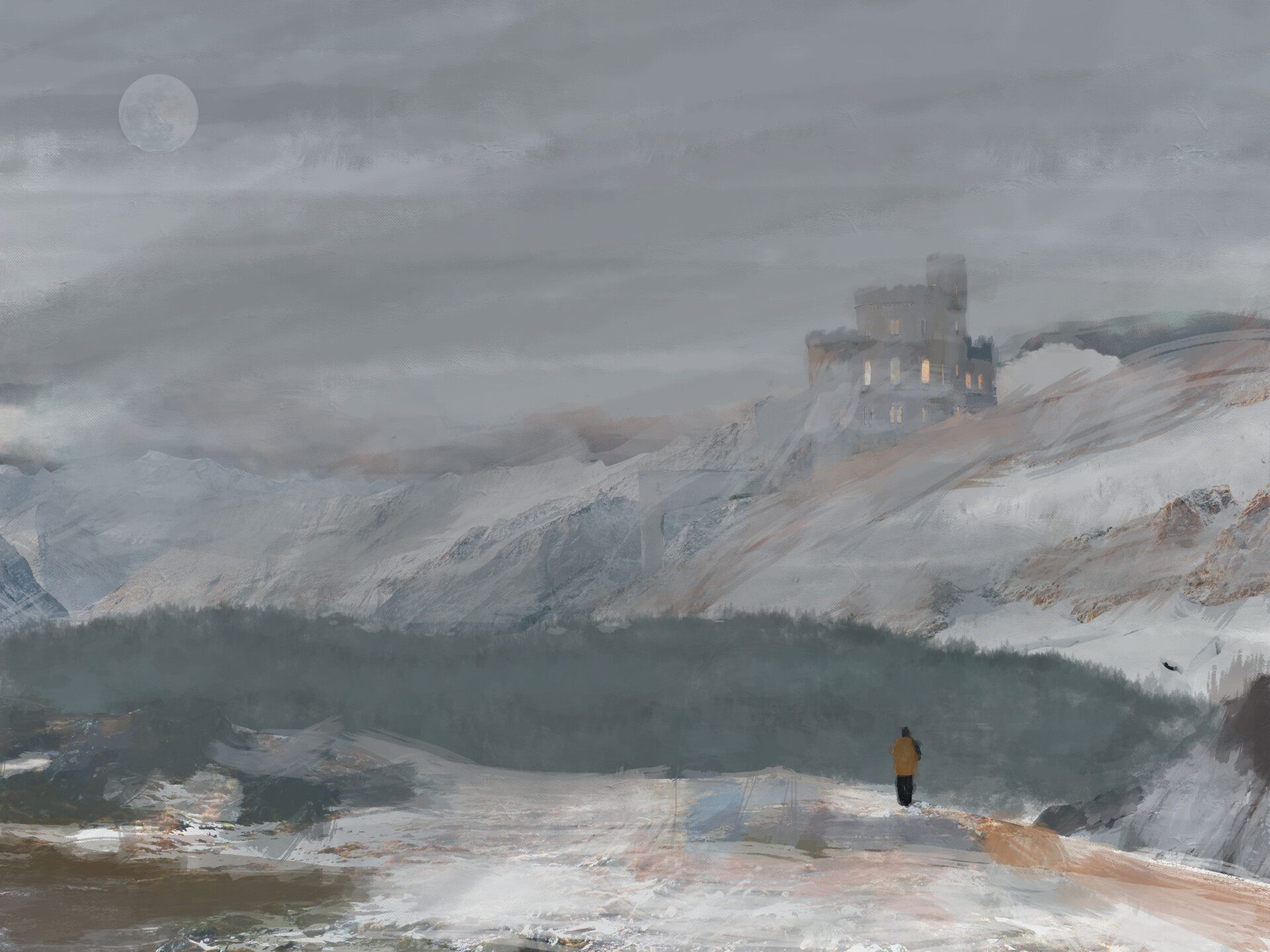 ArtStation - Snow environment 02