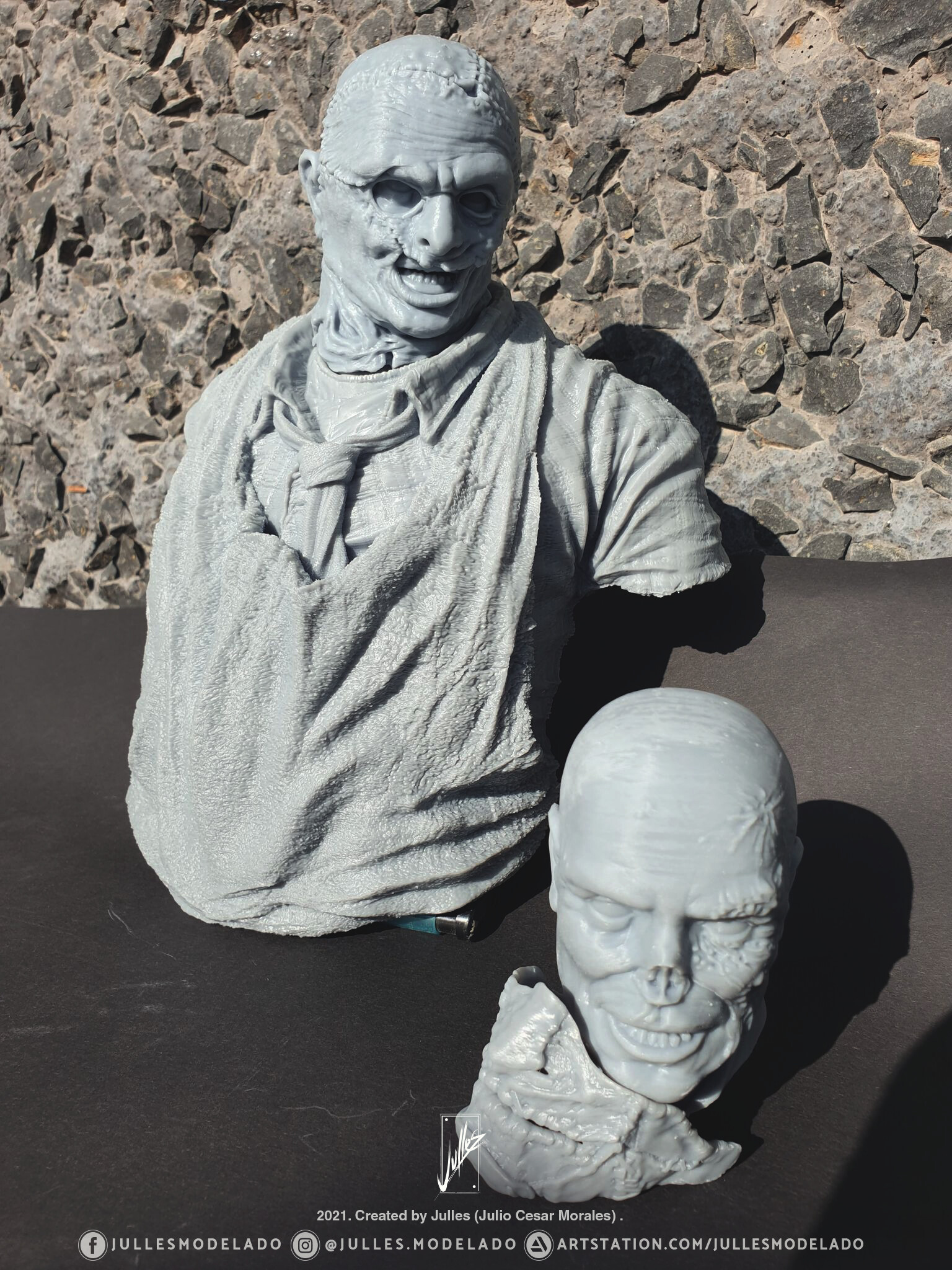 leatherface 3d print