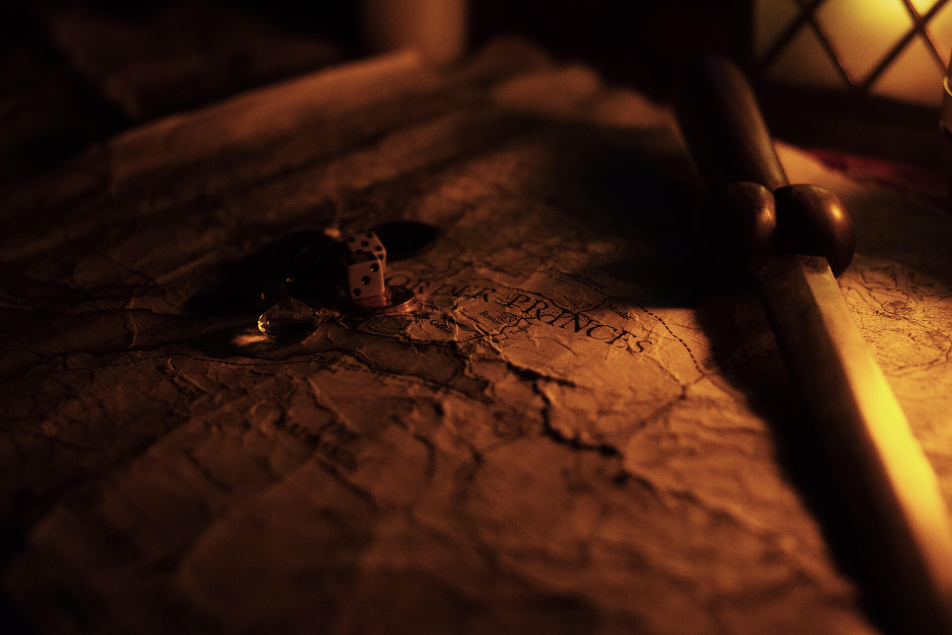 ArtStation - Border Princes Map (Warhammer prop for role-play), Sámhlaoch Swords