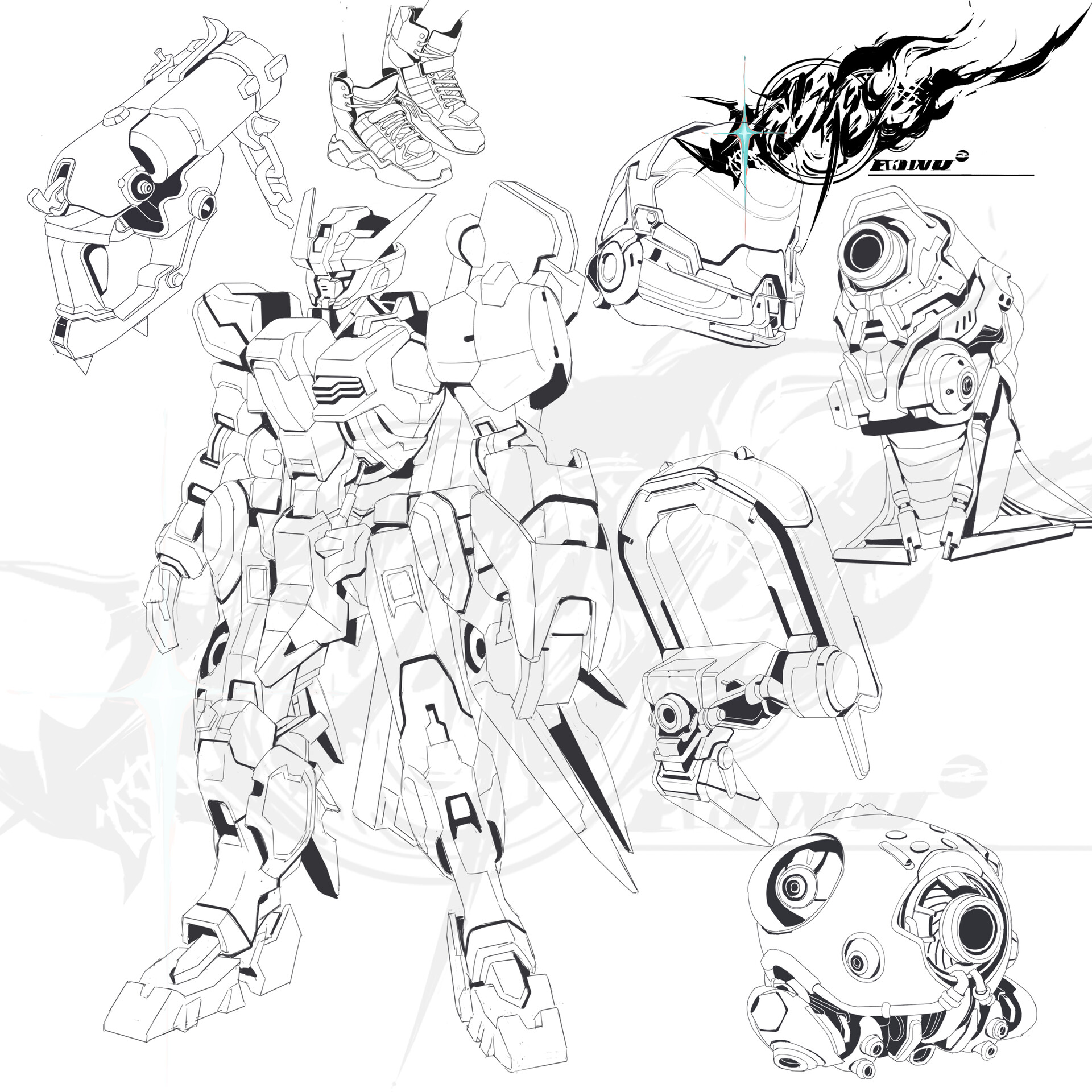 ArtStation - 机械练习