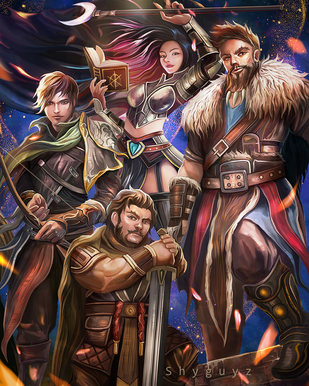 ArtStation - DnD commissioned piece