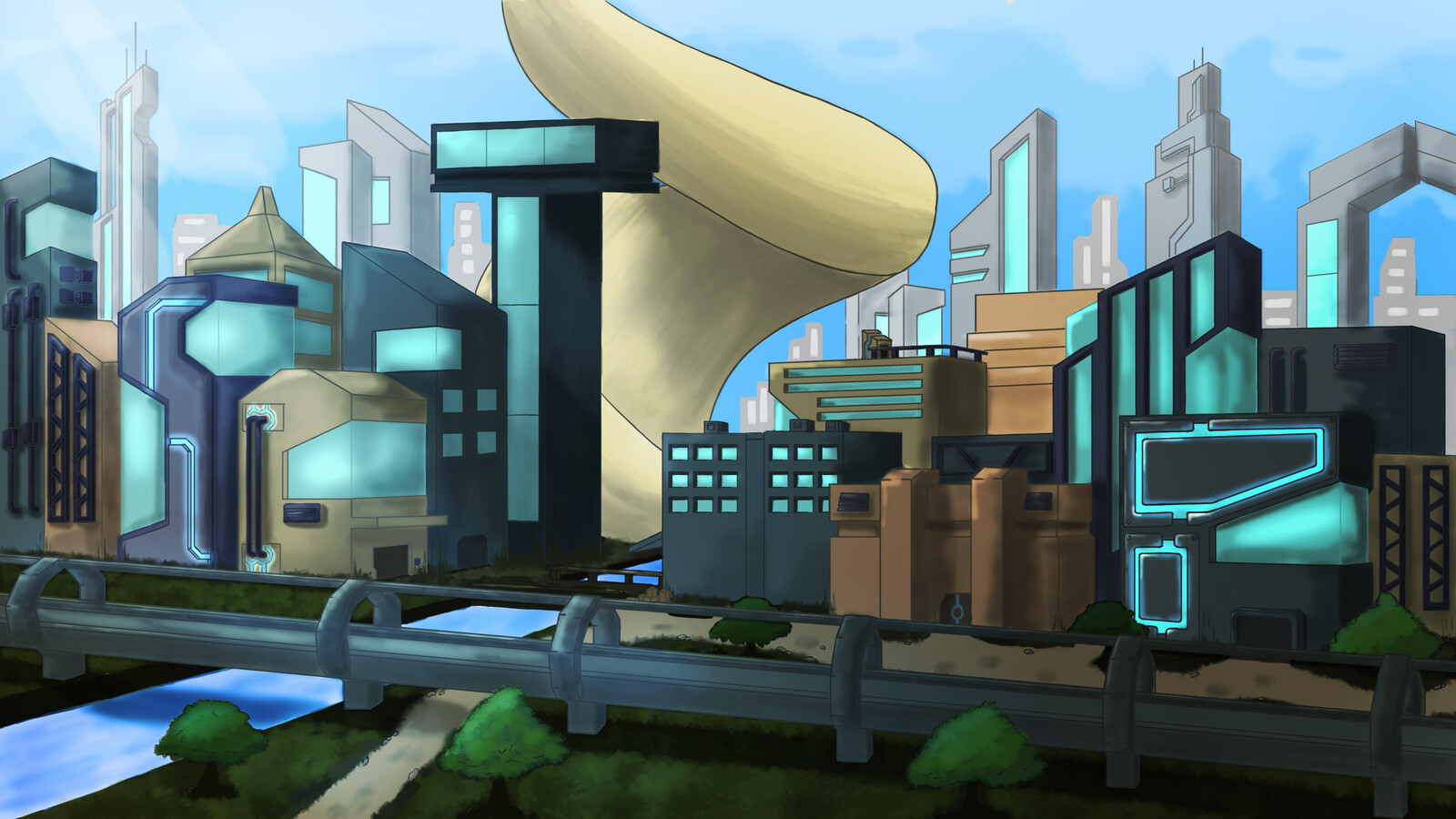 Nicholas Yeo - Environment City Art