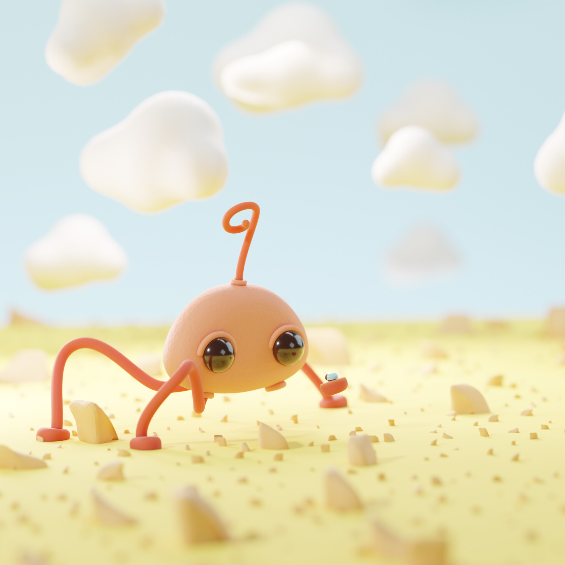 ArtStation - Big Bug Meets Little Bug