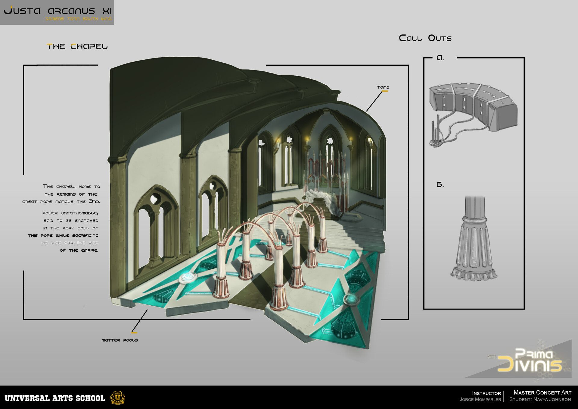 ArtStation - Prop interior concept