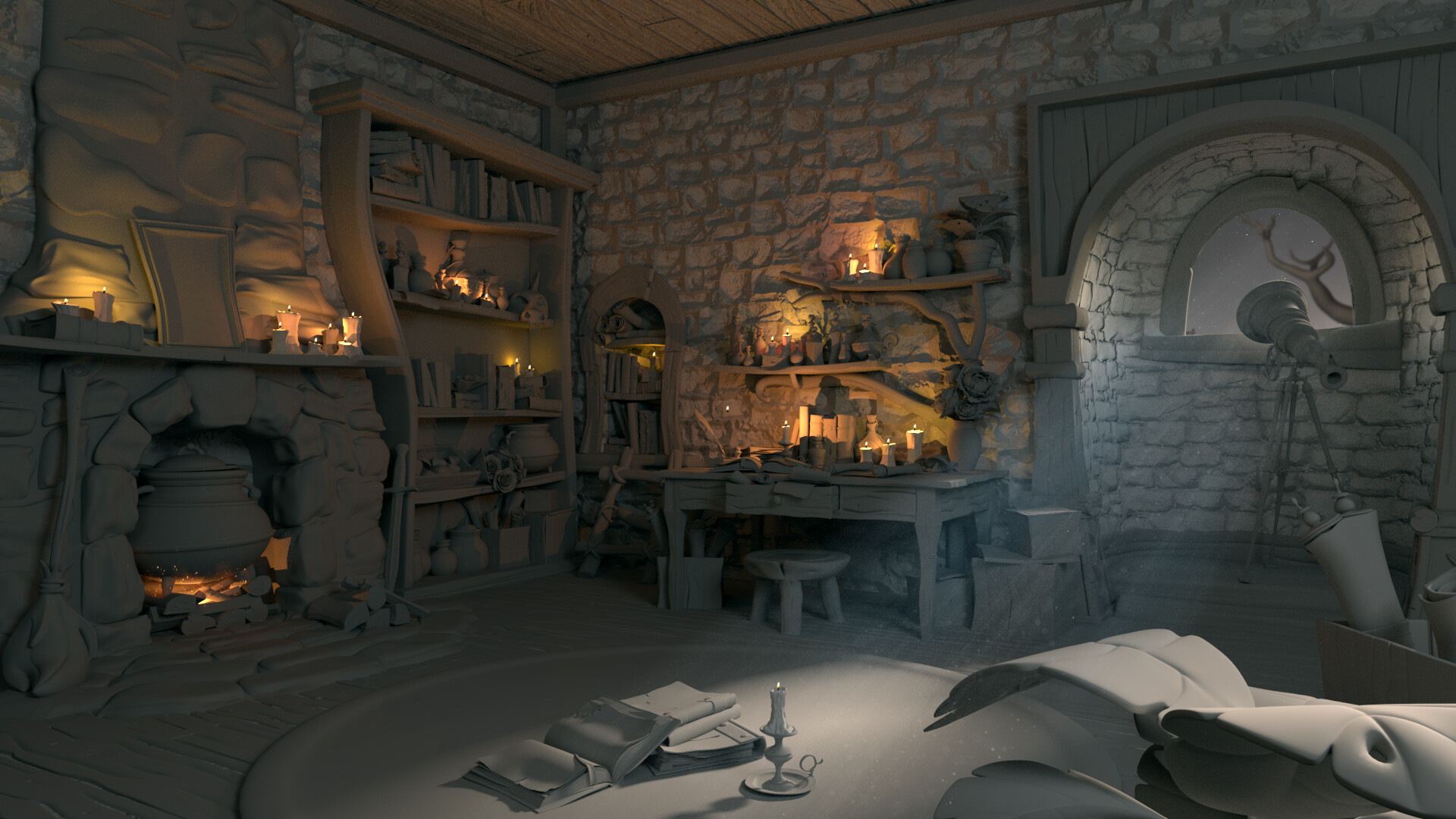 ArtStation - Wizard's laboratory