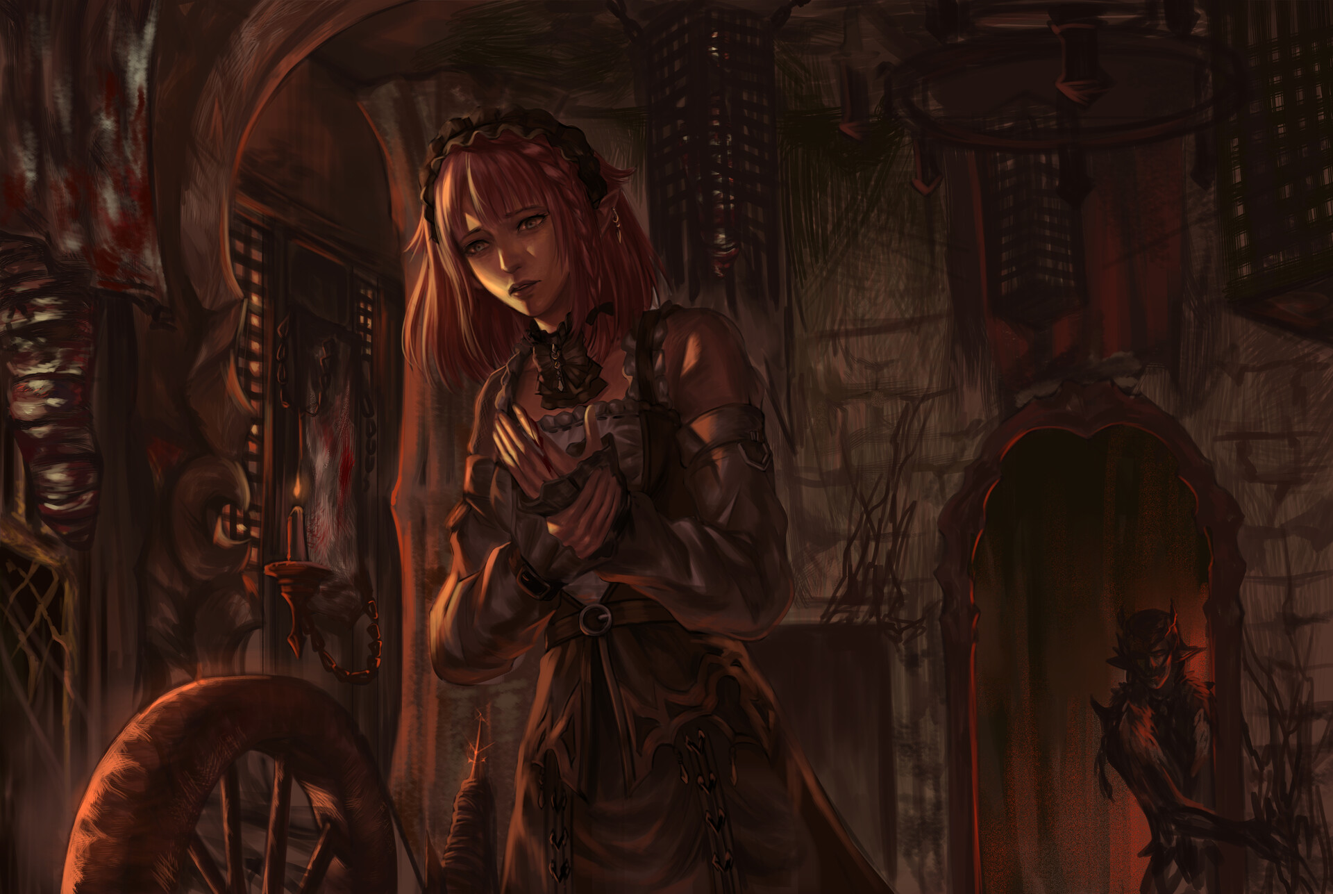 ArtStation - Sleeping Beauty and Spindle