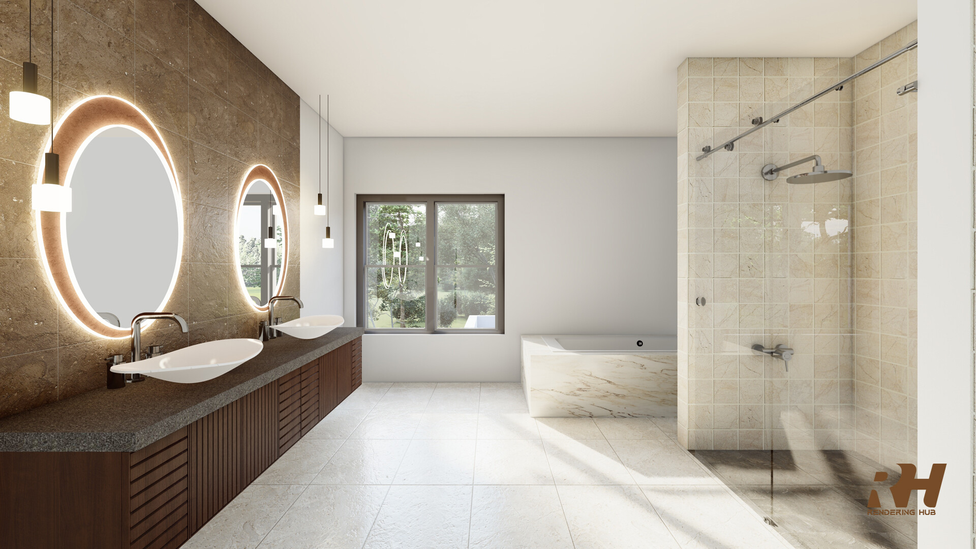 ArtStation - Bathroom Rendering