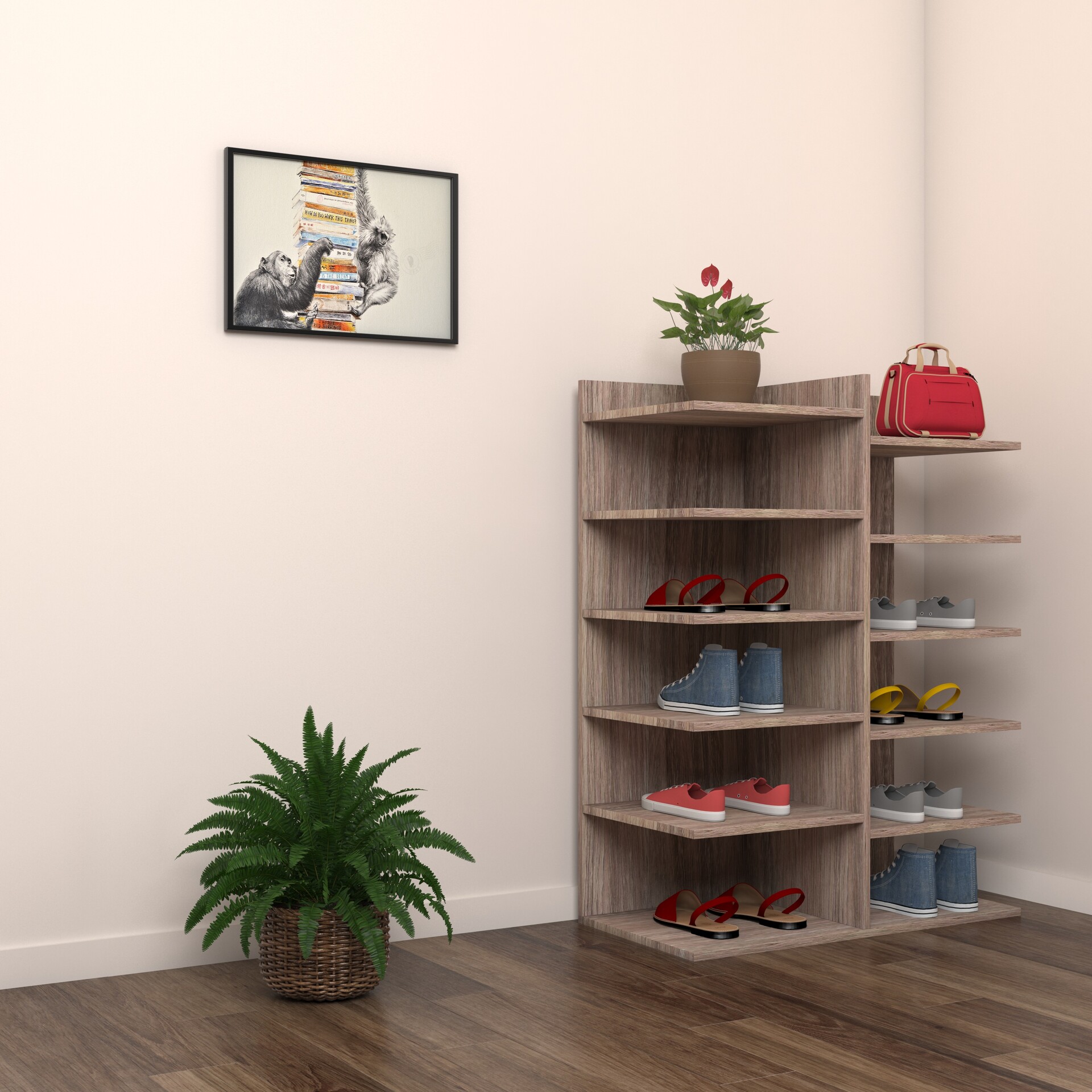 ArtStation - Shoe rack