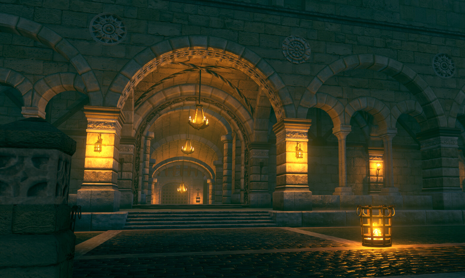 ArtStation - Medieval Castle (Playstation Home PS4)