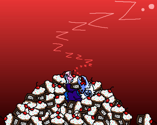 ArtStation - Silver in an Ice Cream and Cupcake Coma