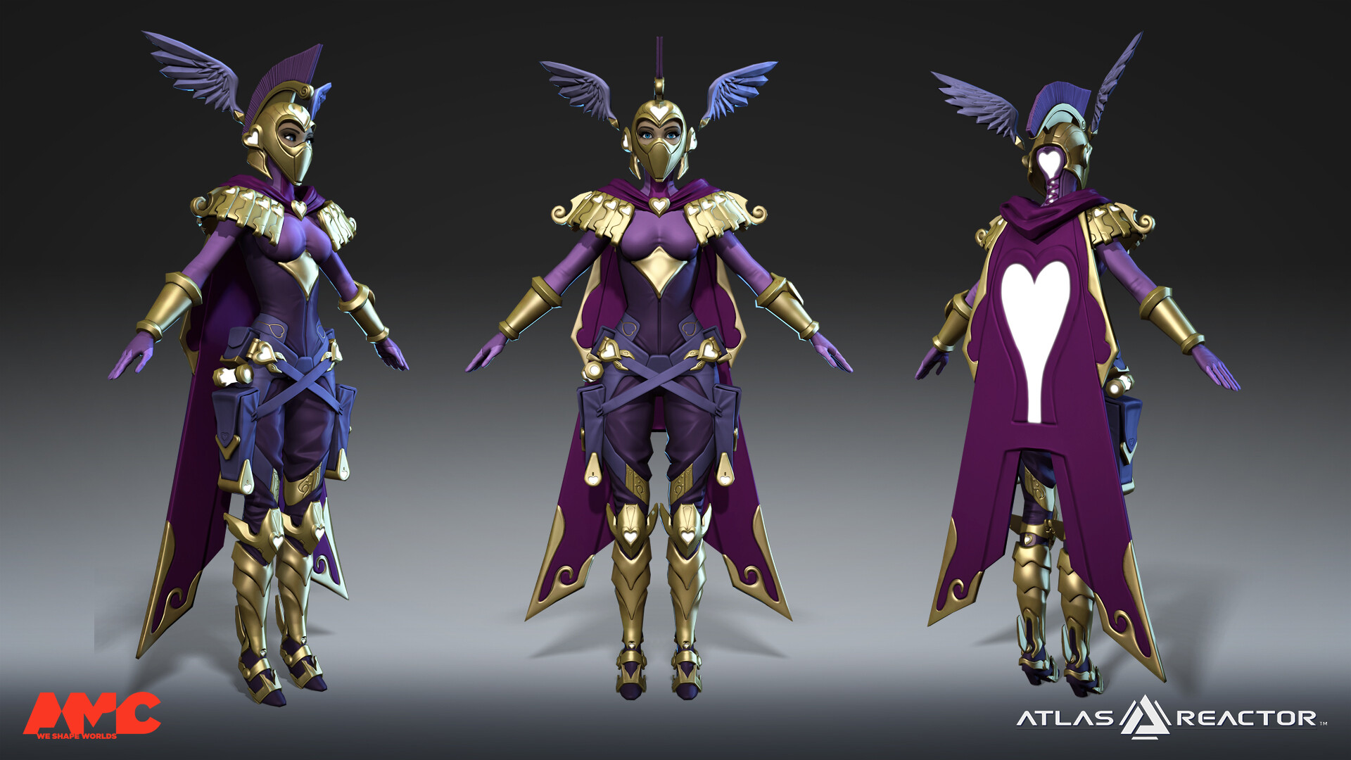 AMC Studio - Atlas Reactor Characters