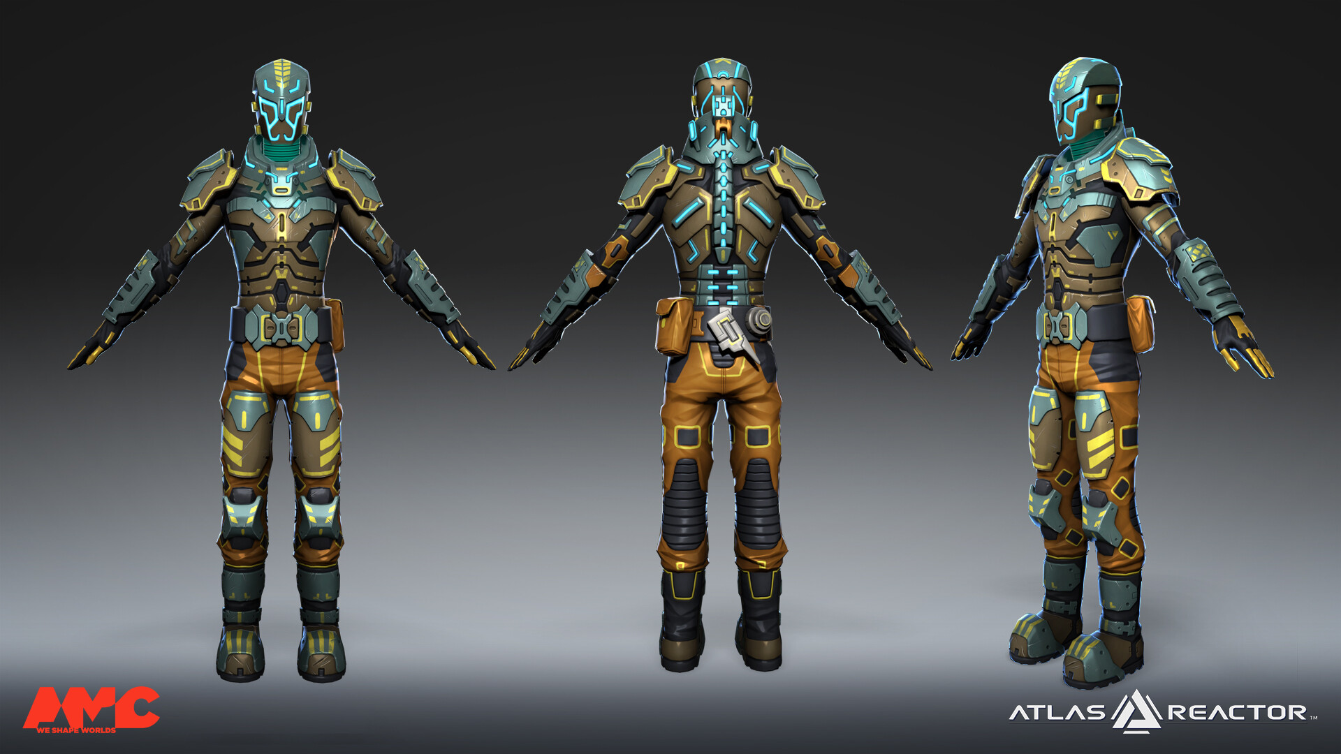 AMC Studio - Atlas Reactor Characters