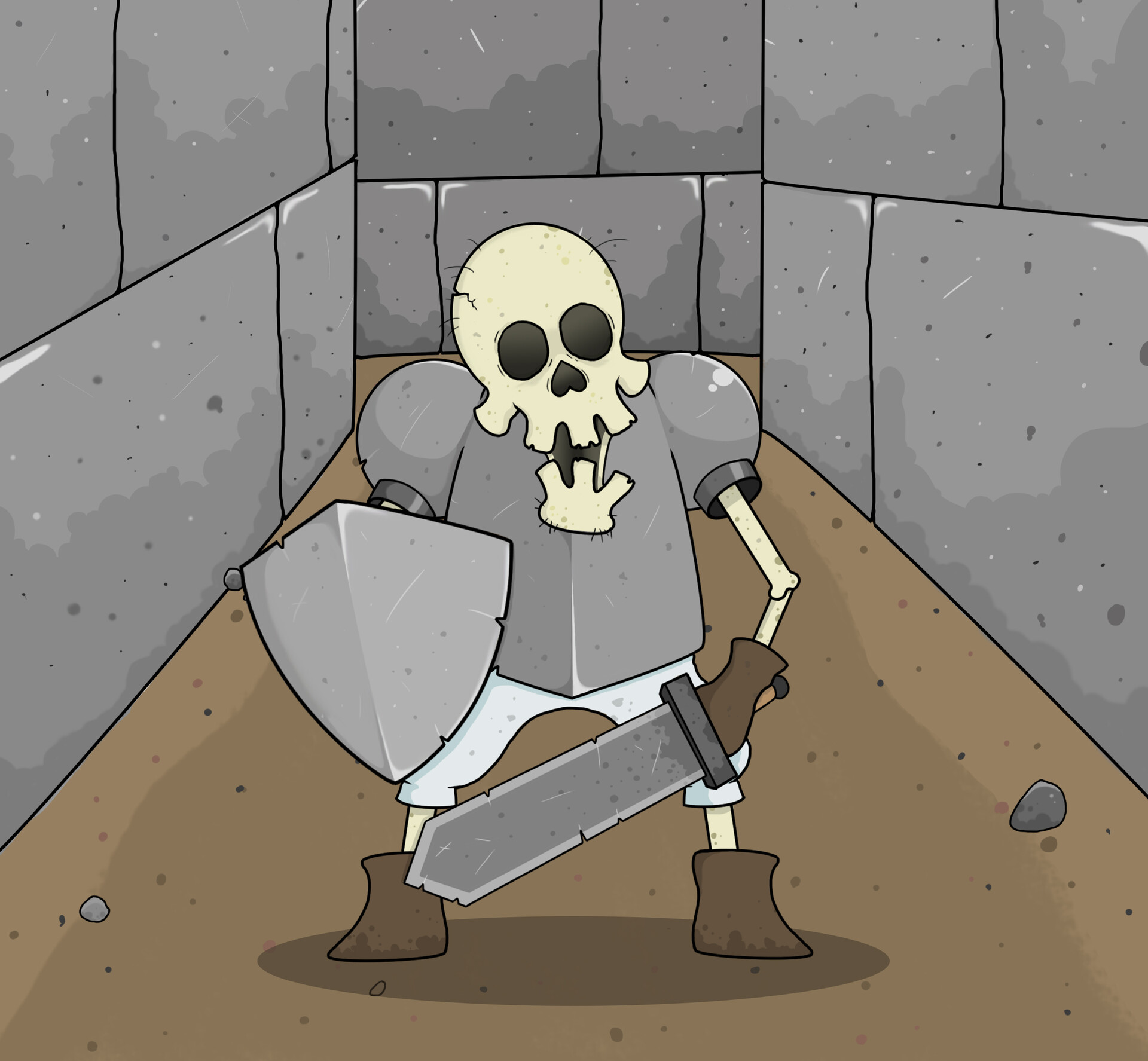 ArtStation - Skeleton - Dungeon Rivals