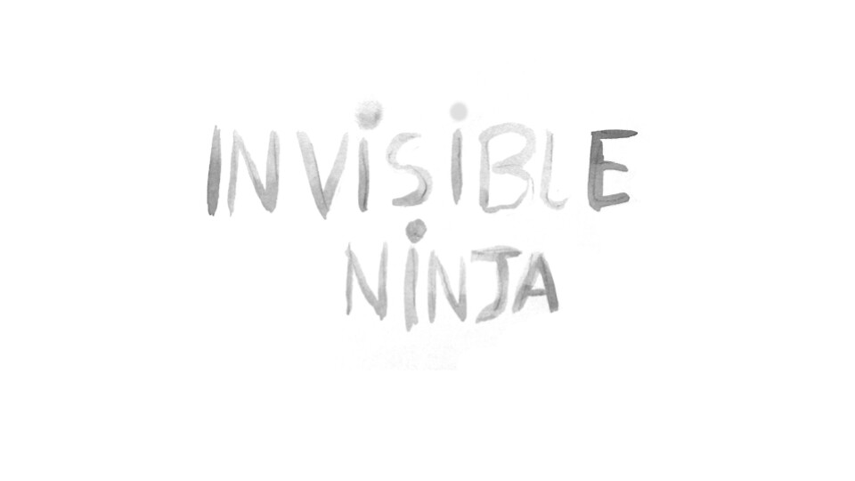 ArtStation - Invisible ninja : a video game project