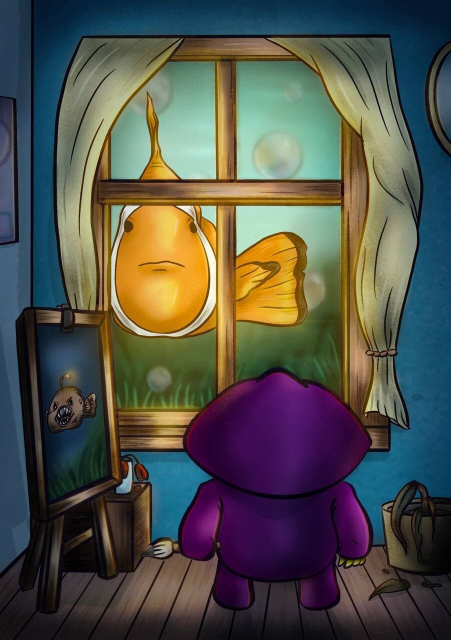 ArtStation - Little Purple Monster