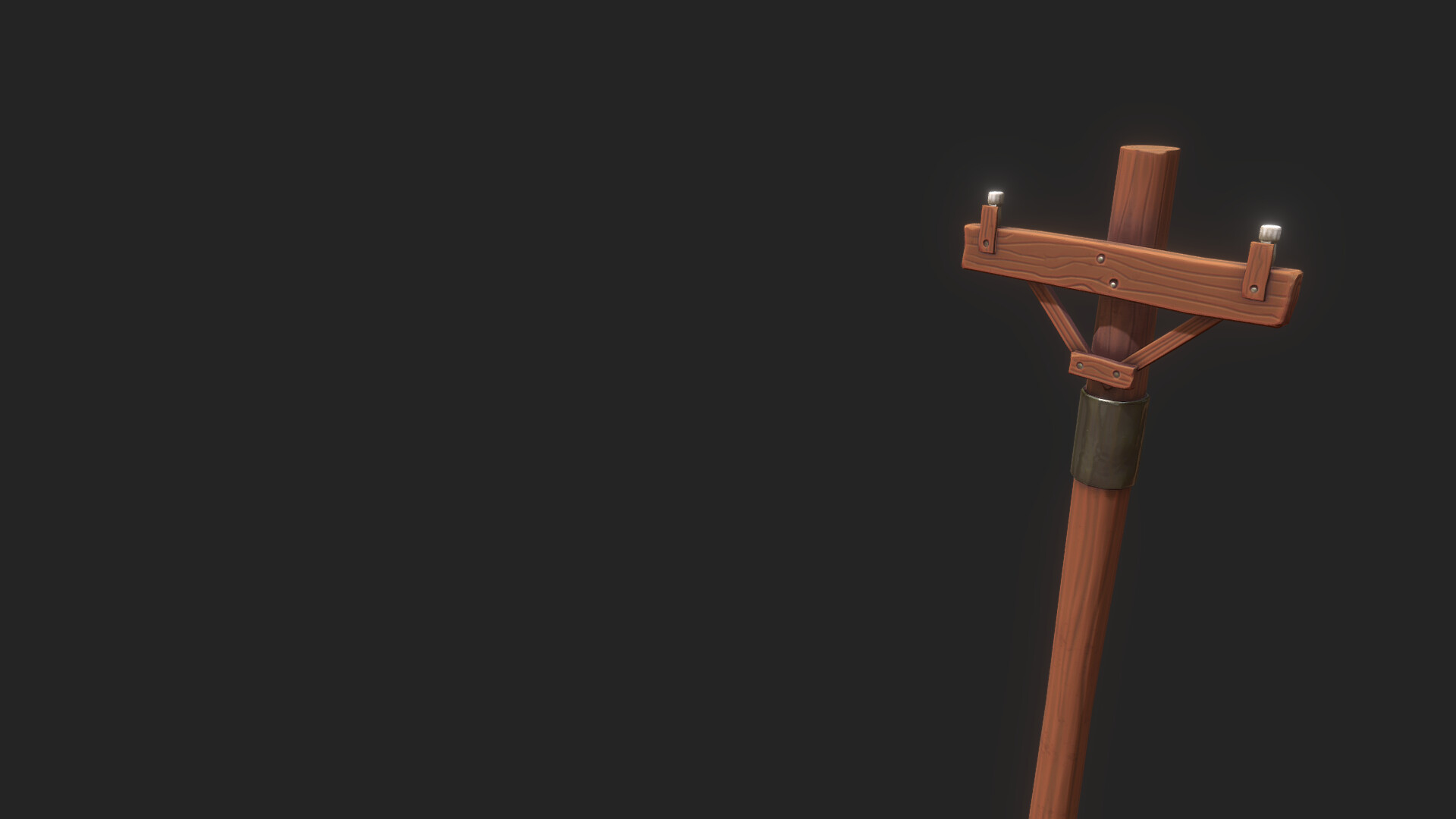ArtStation - Props . Stylized Telephone Pole