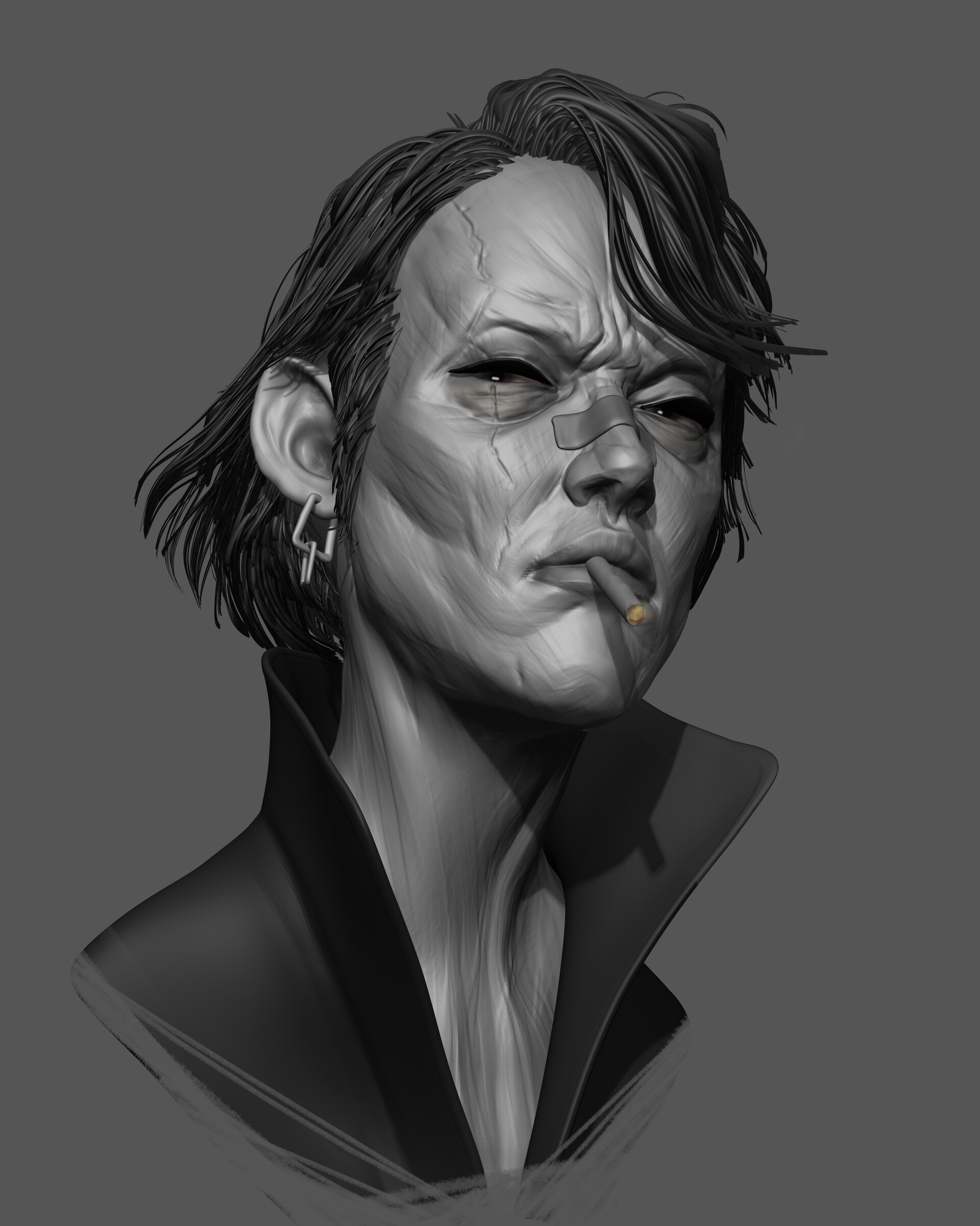 ArtStation - Head sketch