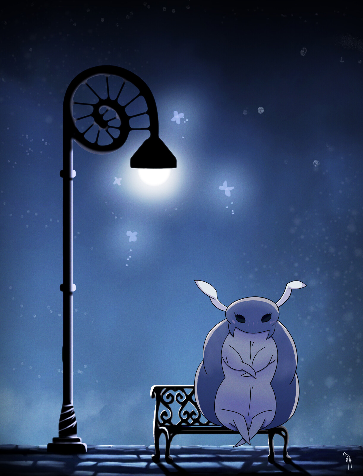 Skogskatt Art - Bretta from Hollow Knight