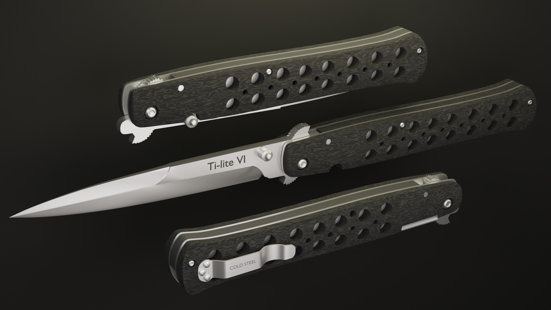 ArtStation - Knife Ti-lite 6