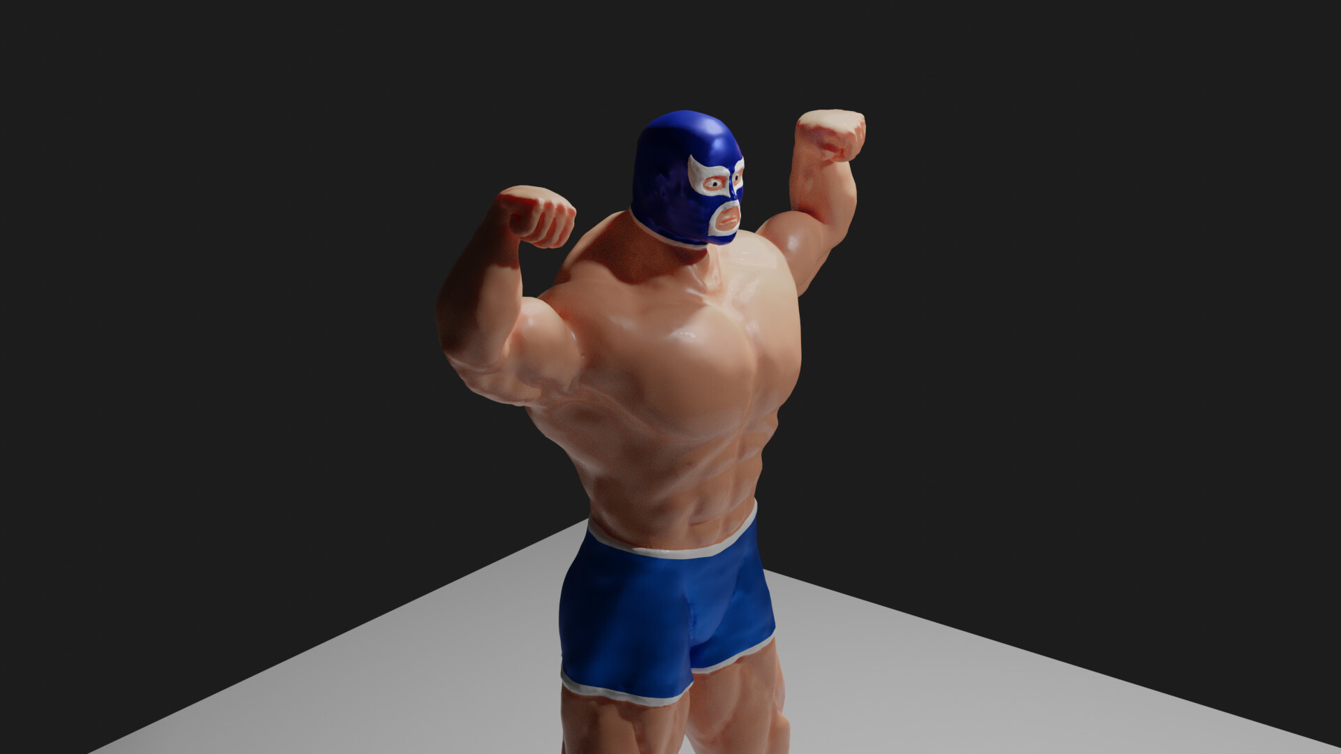 ArtStation - Masked Fighter - Lucha Libre - Wrestling