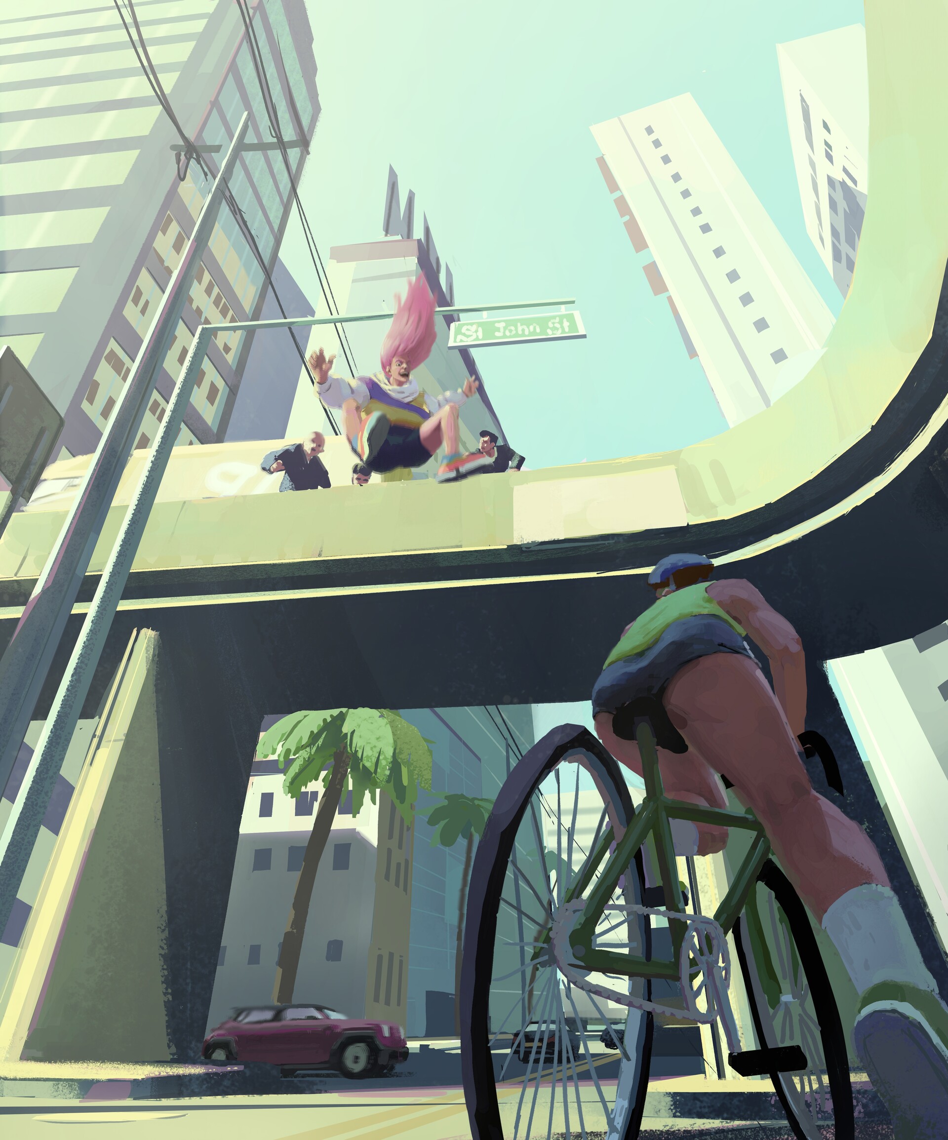 ArtStation - city escape