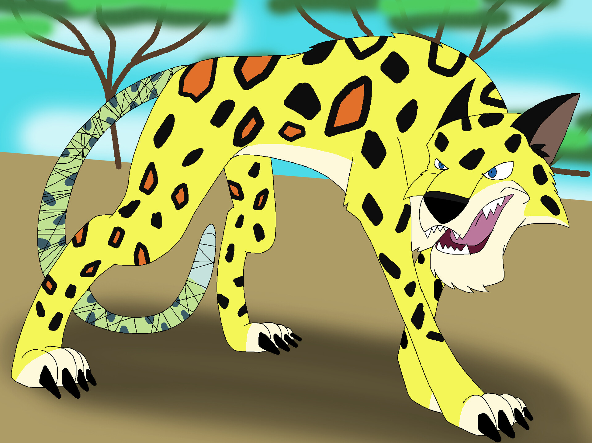 ArtStation - Leopard Niju