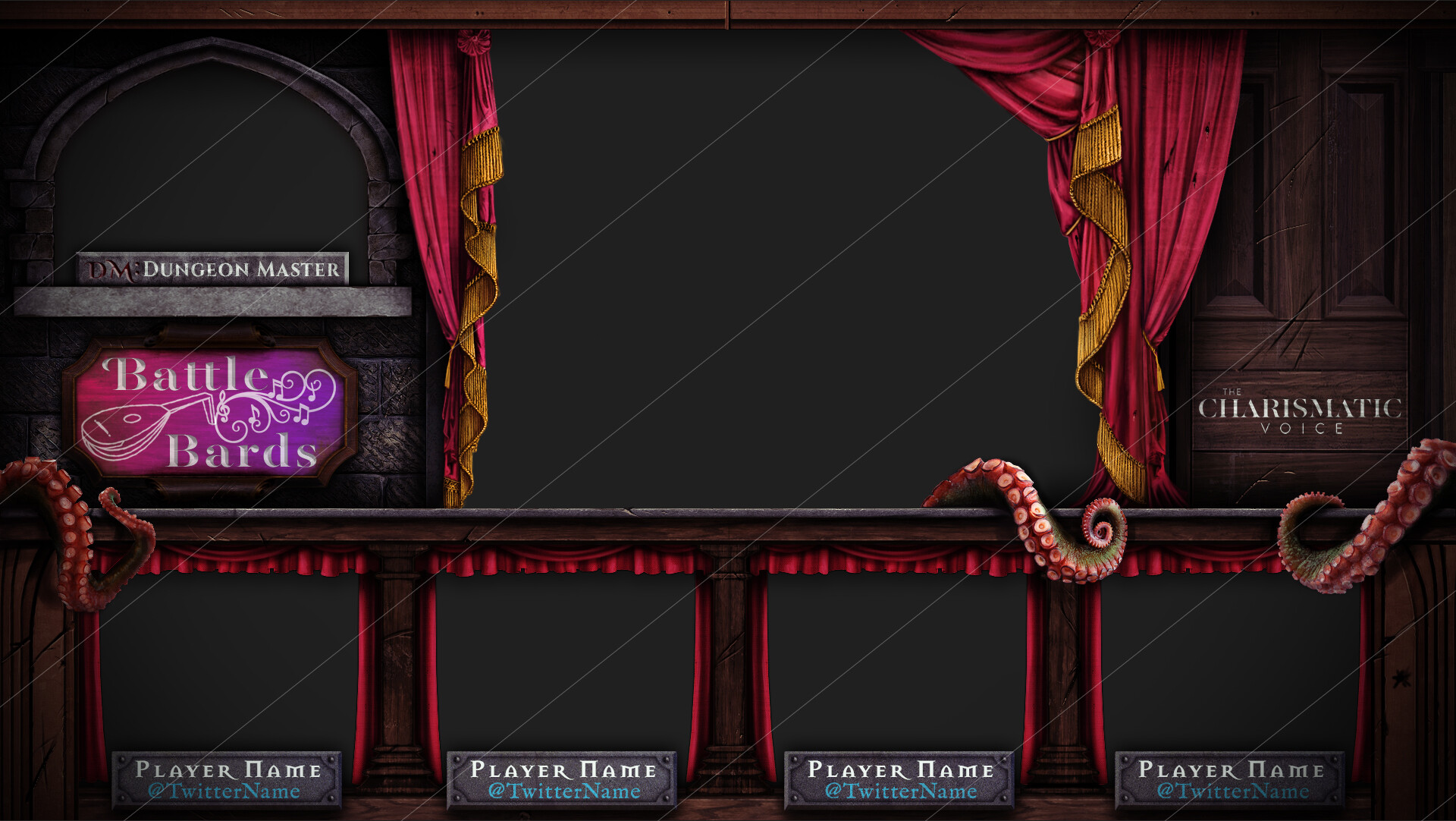ArtStation - Battle Bards Livestream TTRPG overlay