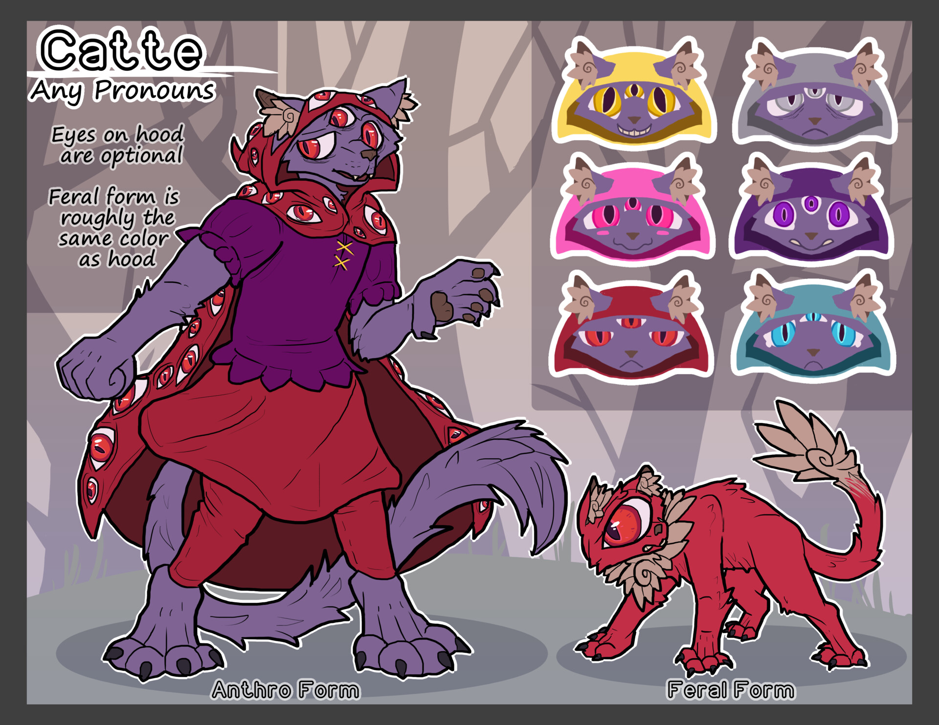 ArtStation - Catte Reference Sheet