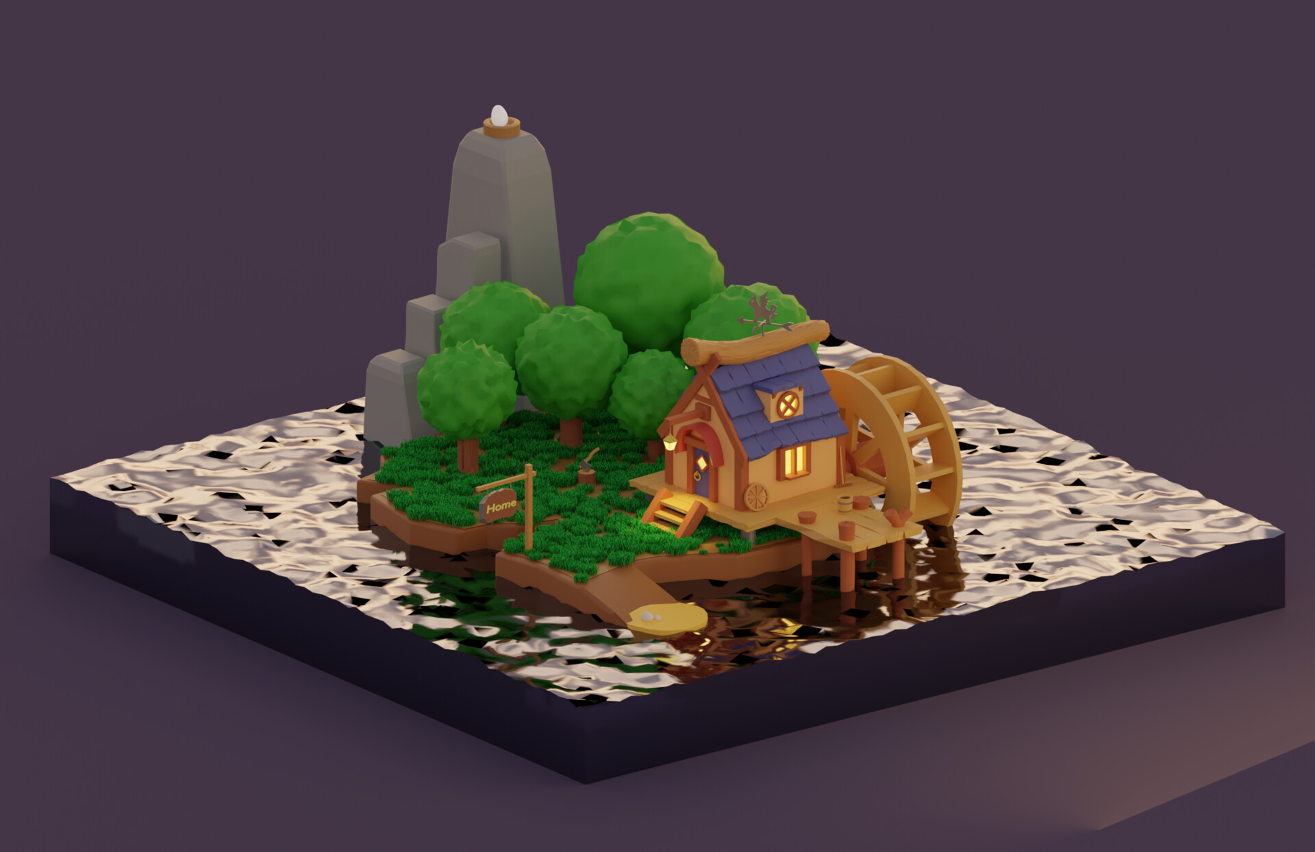 ArtStation - Returning home