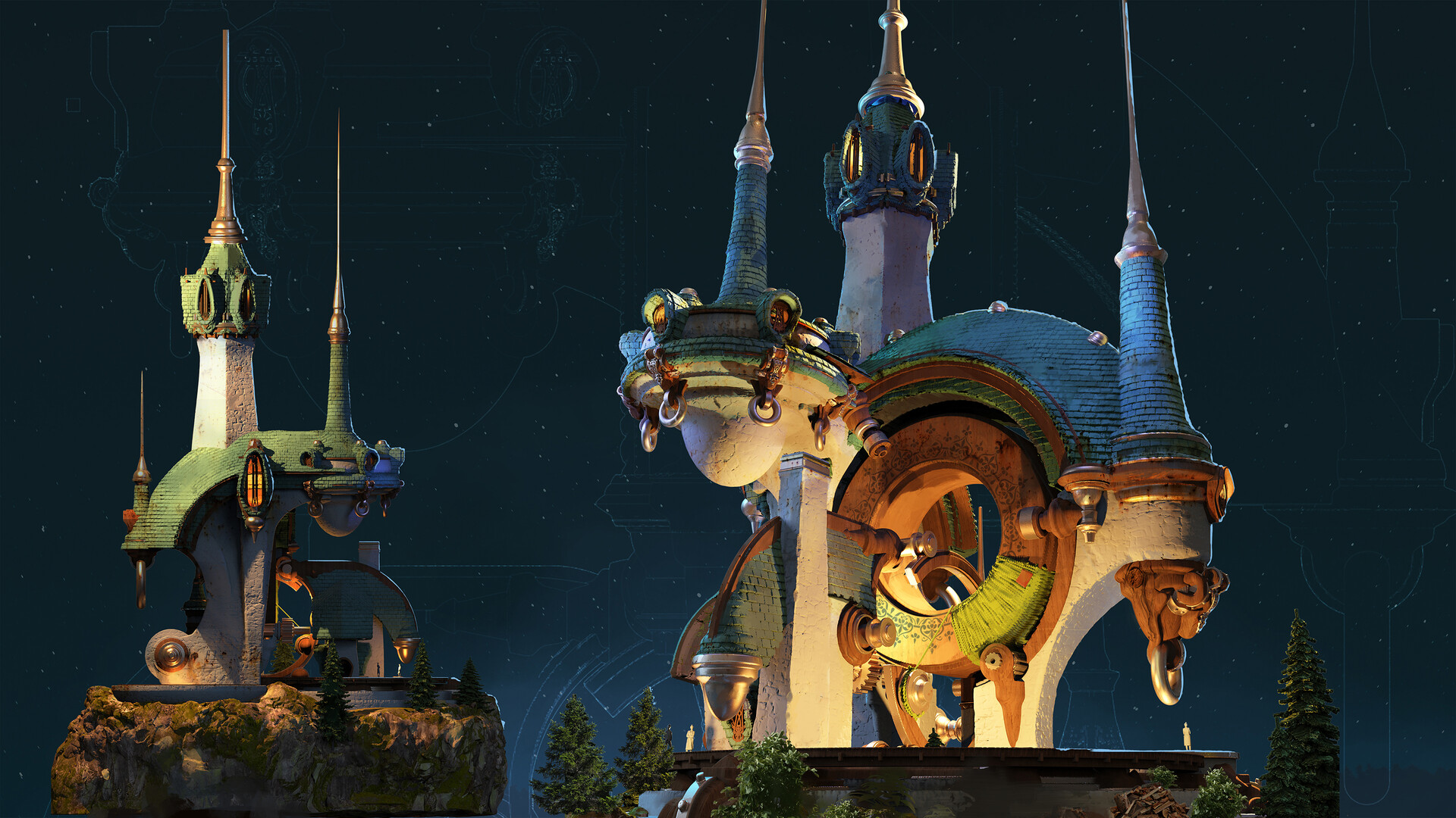 ArtStation - Dwelling of the Norns