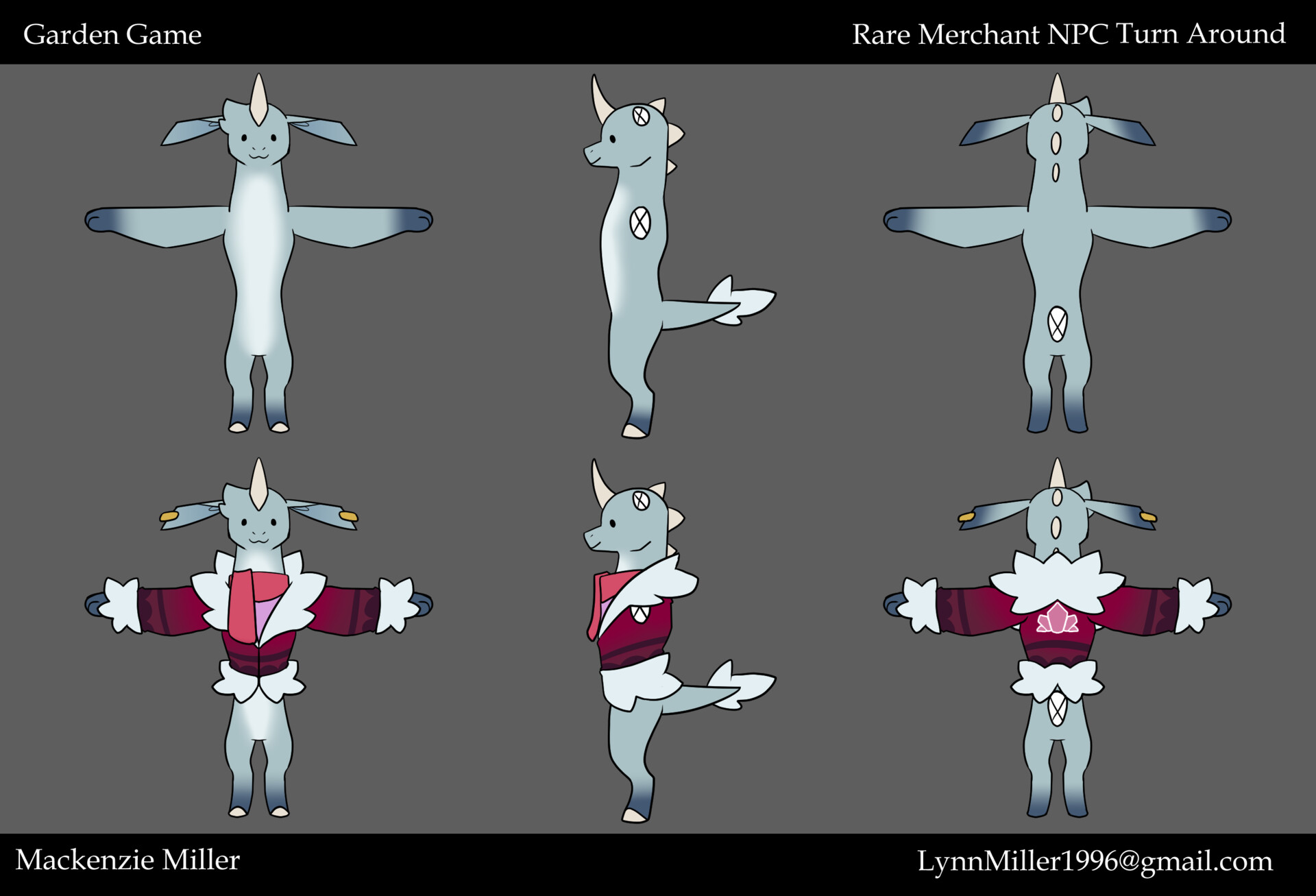 ArtStation - Garden Game: Rare Merchant NPC