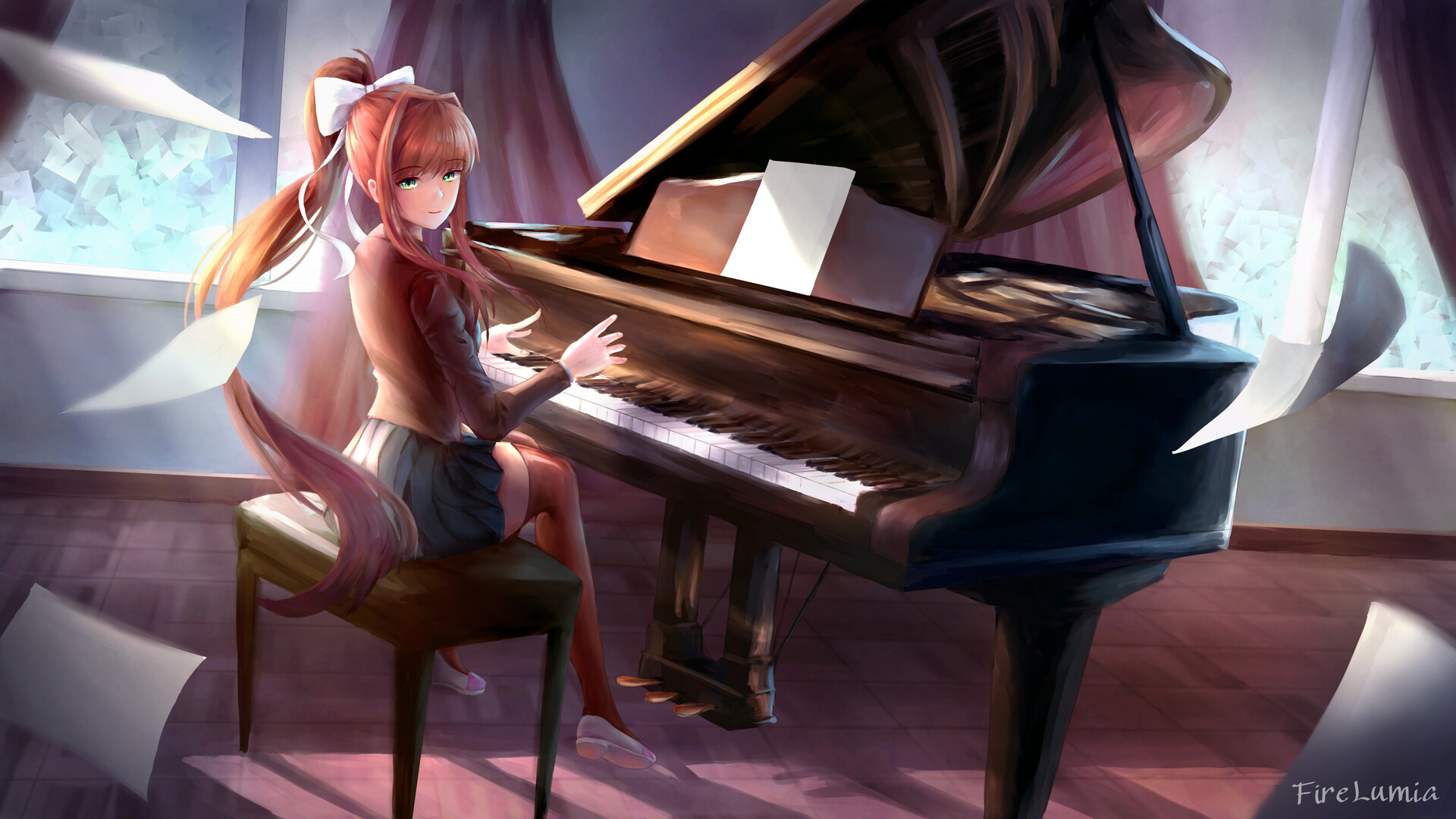 ArtStation - Monika DDLC