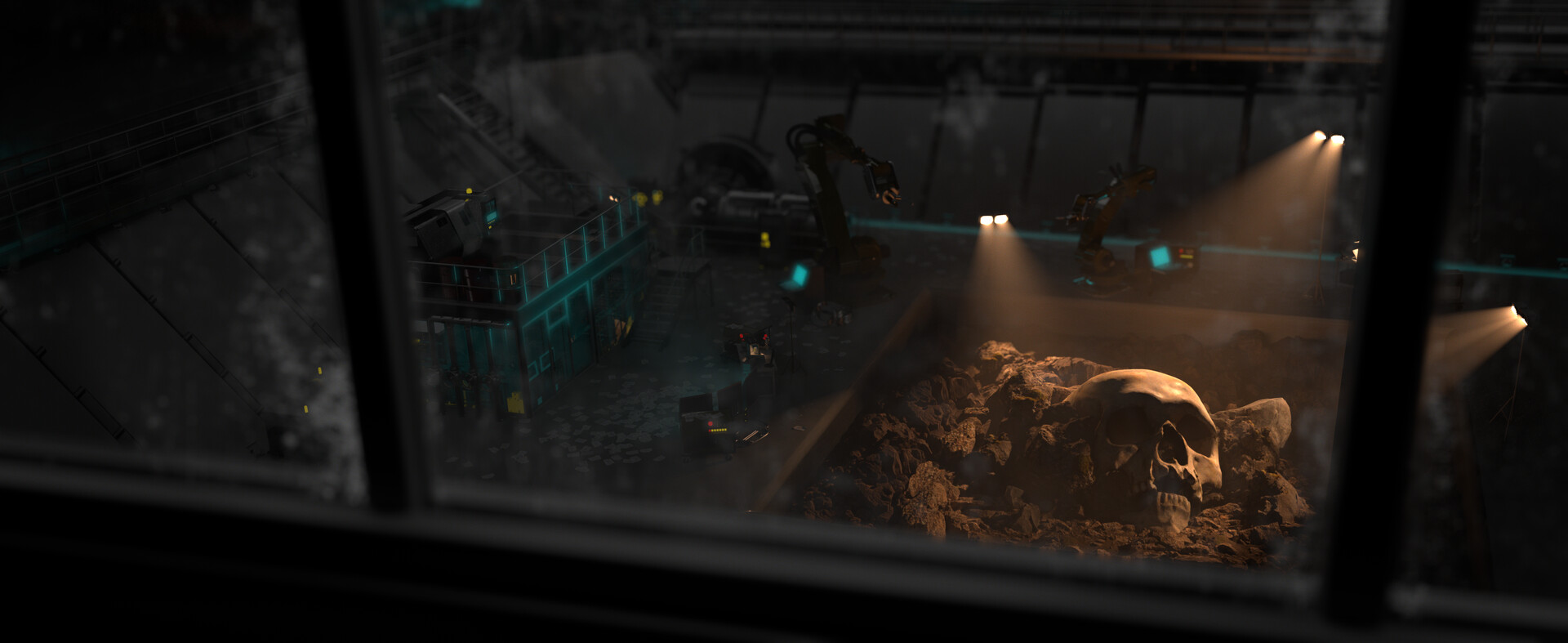 ArtStation - Skull laboratory