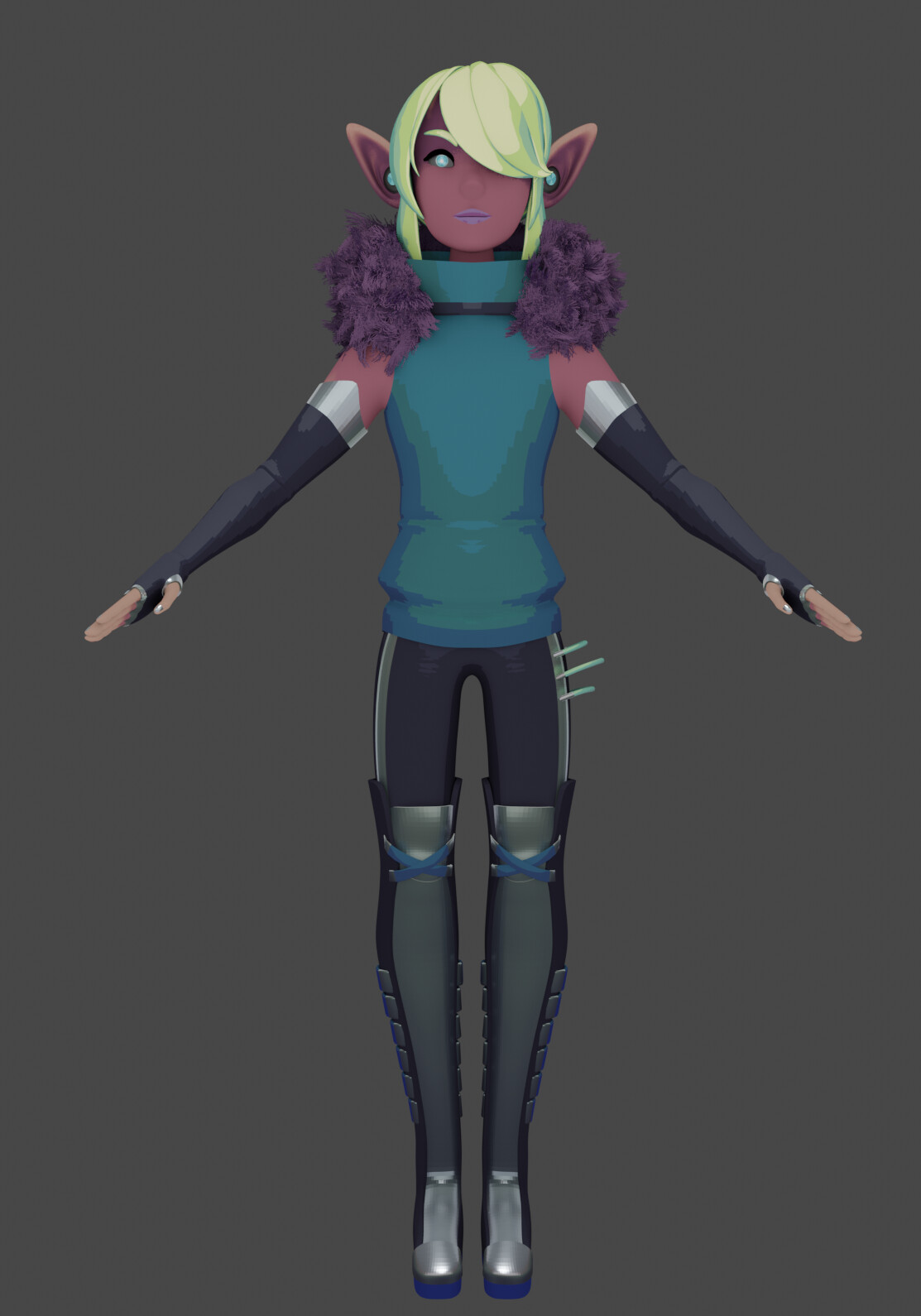 ArtStation - 3D Humanoid Character