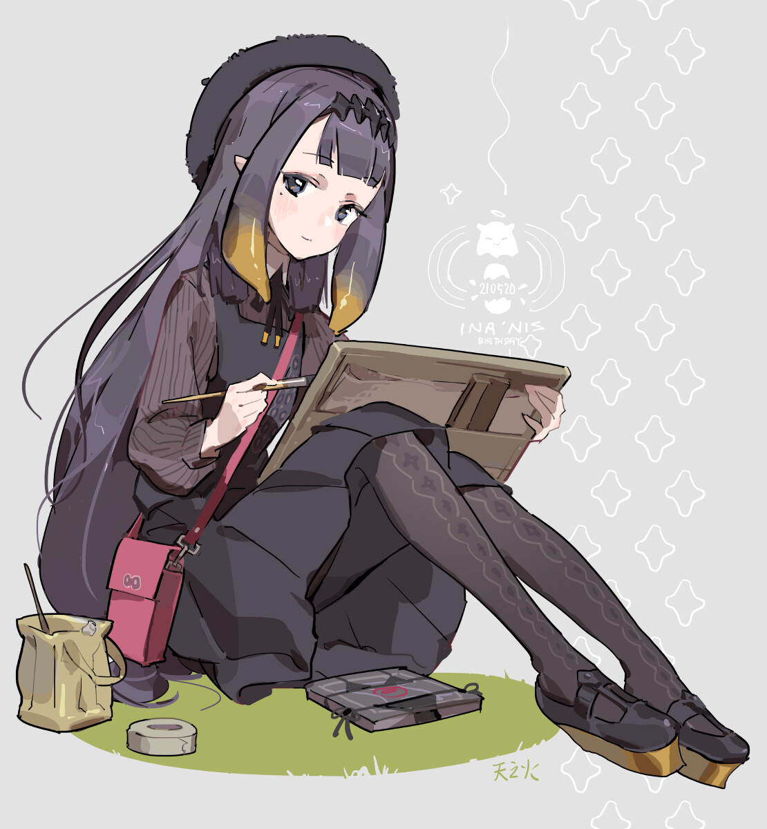 ArtStation - INA birthday~