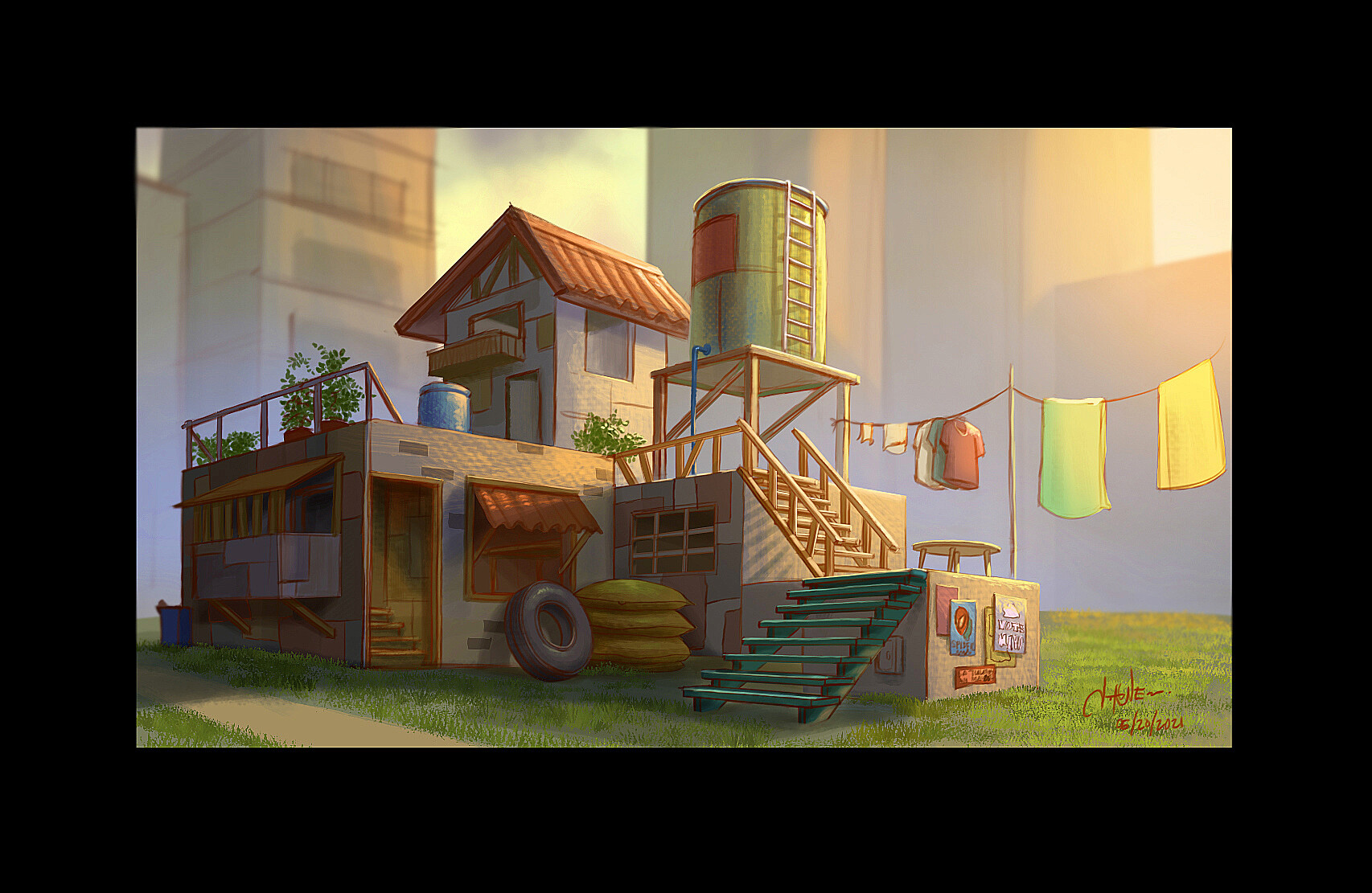 ArtStation - Funny House