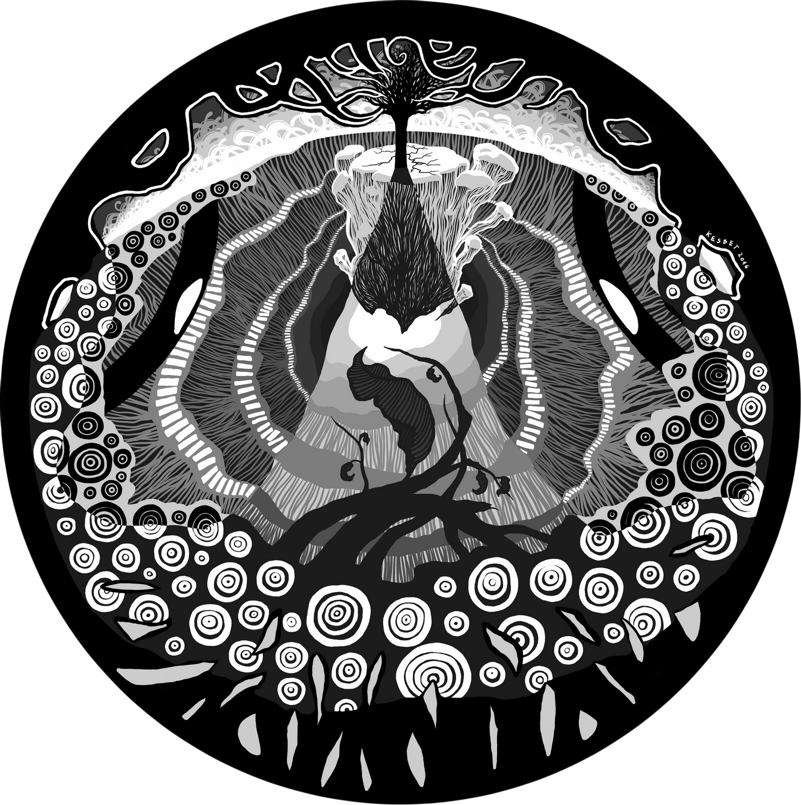 ArtStation - Tree Emblems: Fear