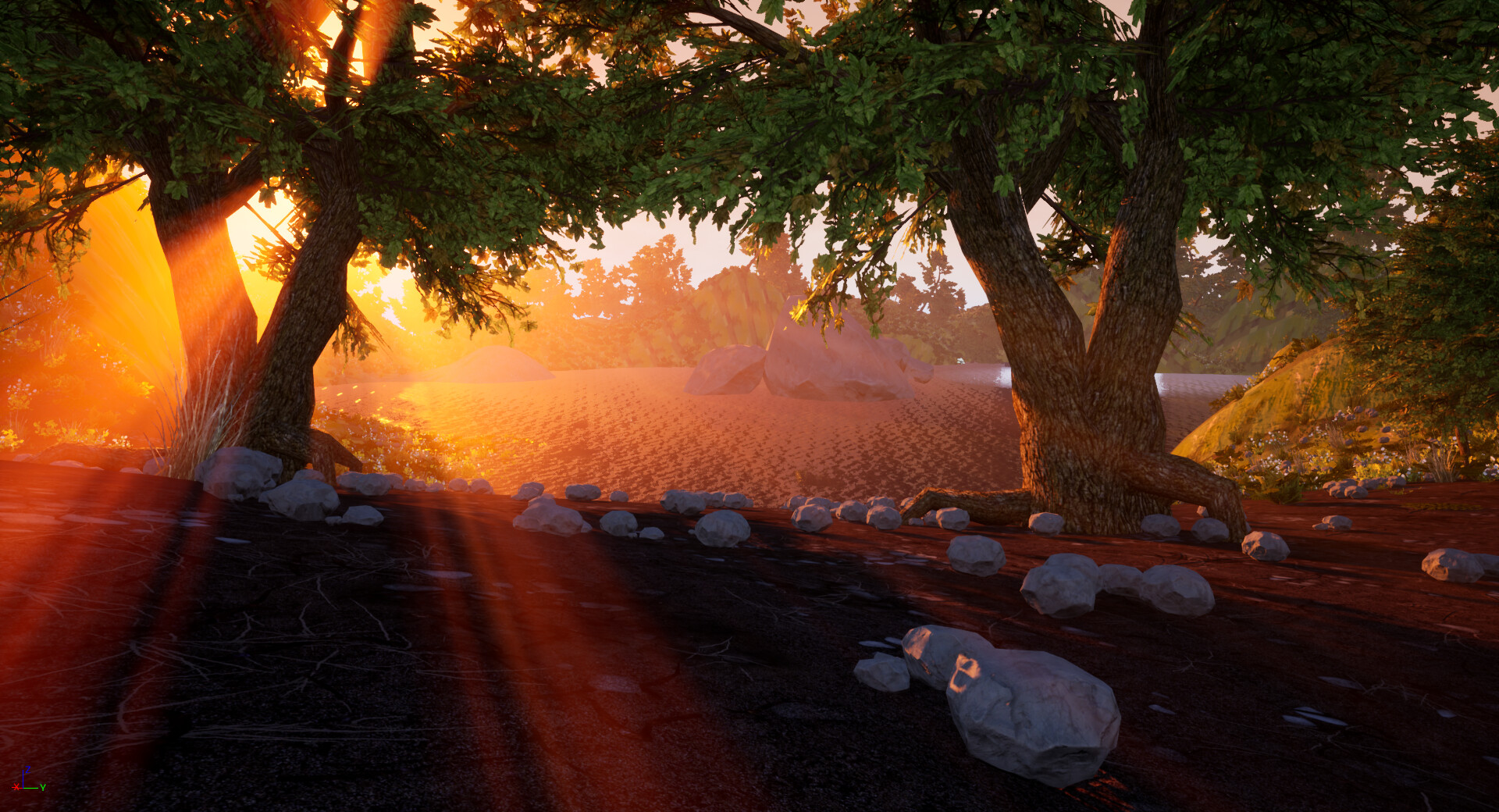 ArtStation - Unreal Engine Sunrise Scene