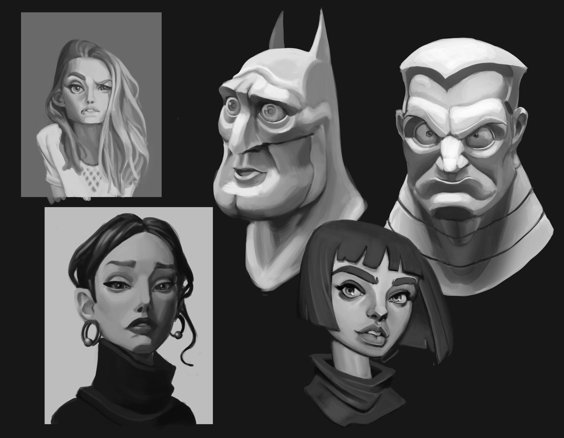 ArtStation - 2D Light Study