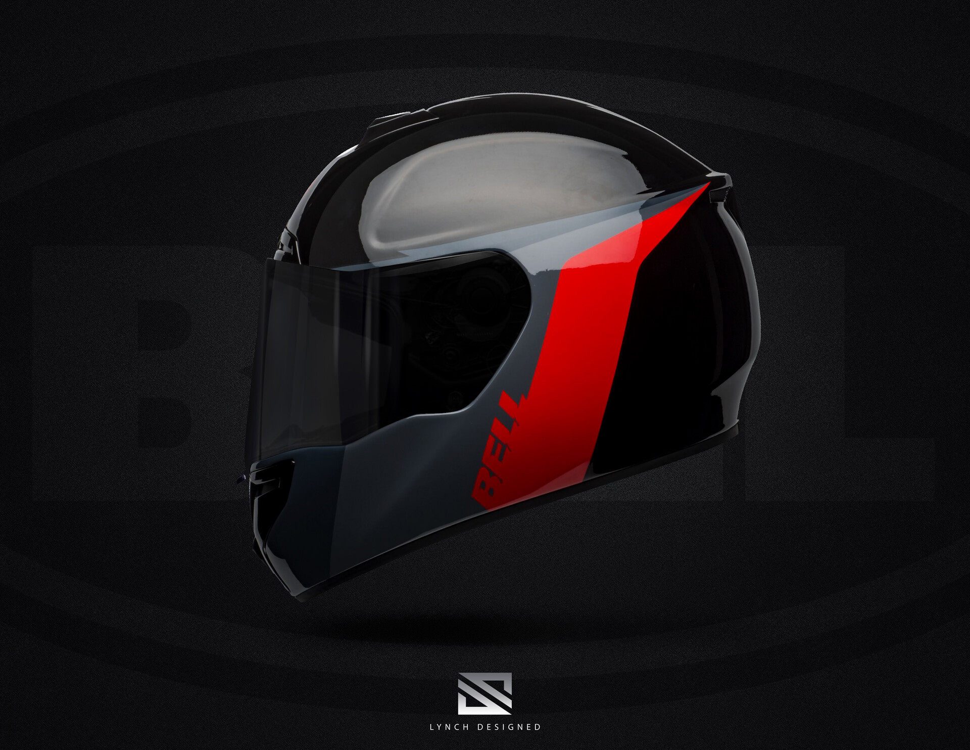 Lynch Designed - 2021 BELL SRT HELMET GRAPHIC