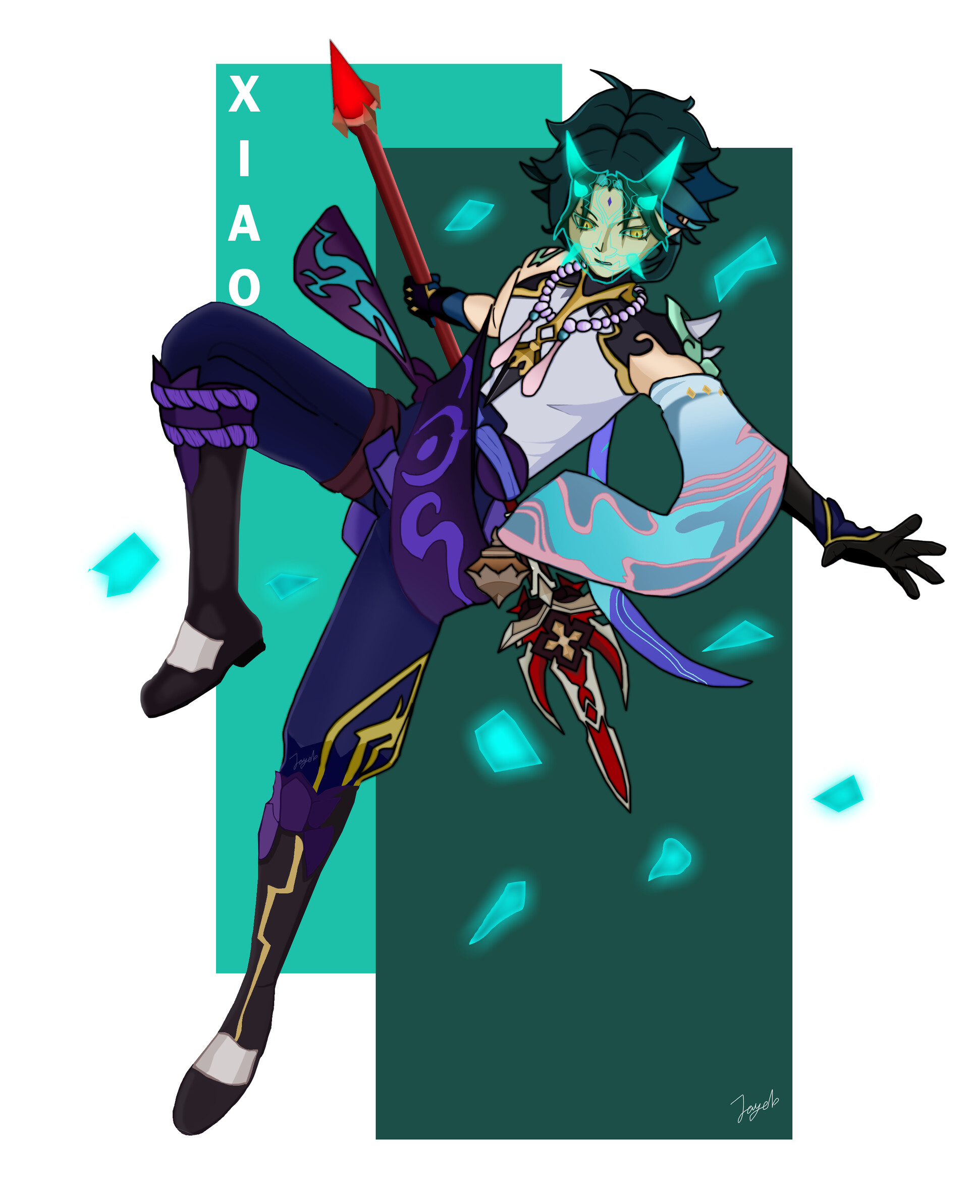 ArtStation - VIGILANT YAKSHA XIAO