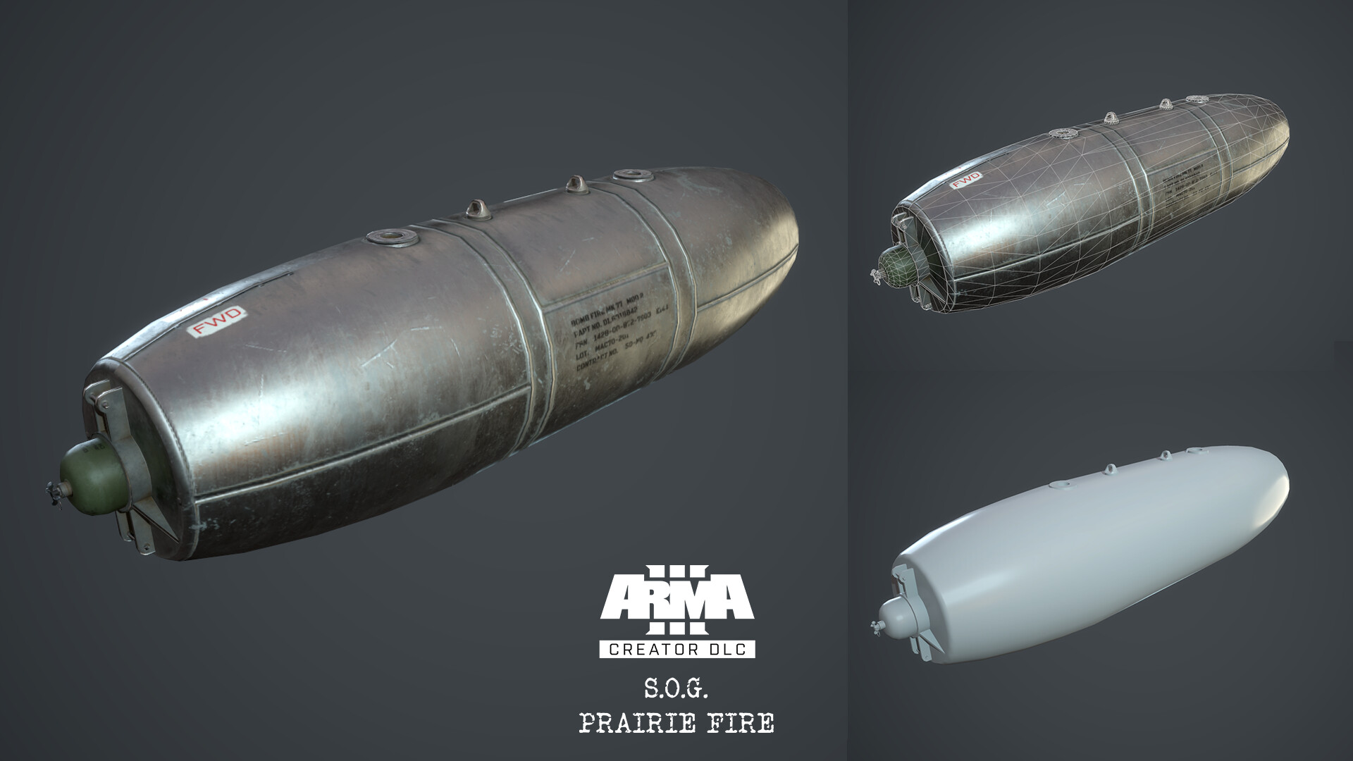 Julia Lewis-Thomas - M117 750lb and Mk77 Mod 1 500lb Bombs