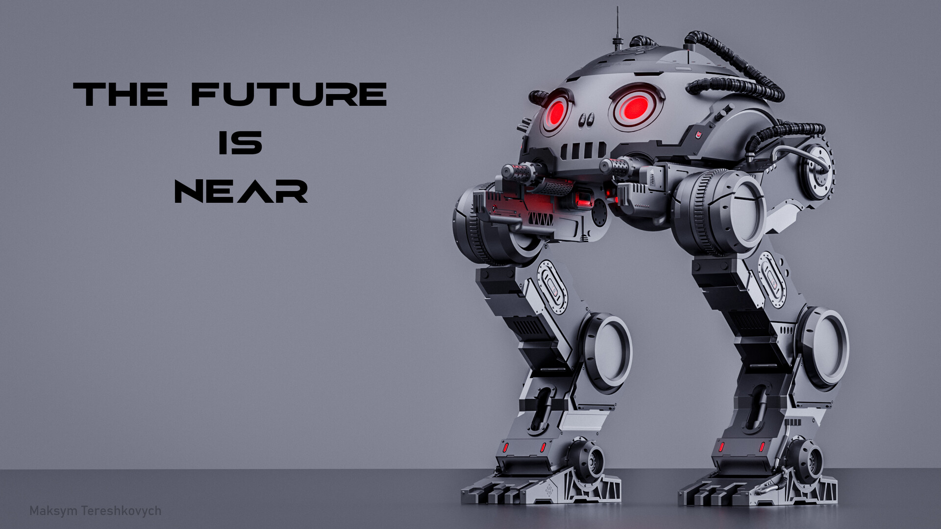 ArtStation - Mech "The Future is near"