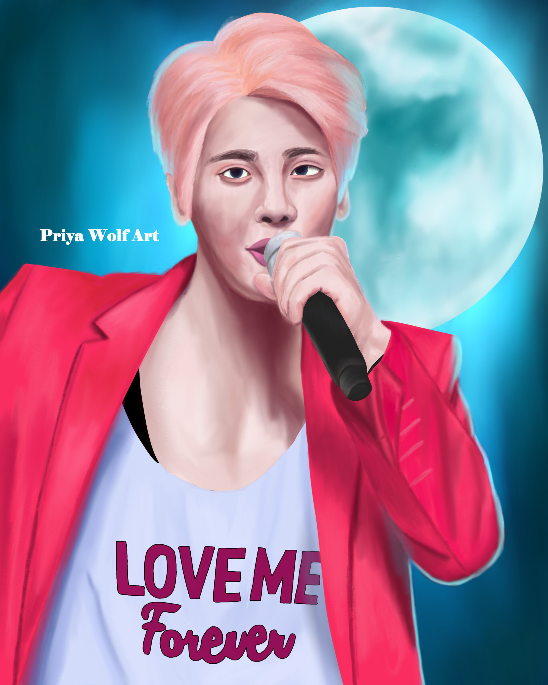 ArtStation - SHINee Jonghyun Fan Art