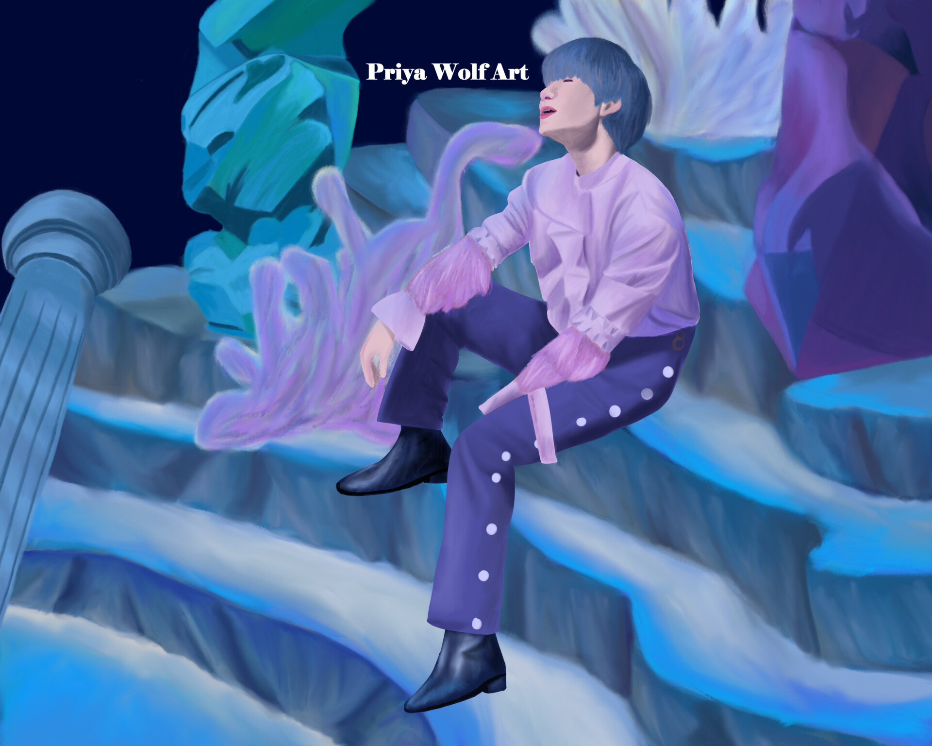 ArtStation - SHINee Taemin "Atlantis" Fan Art