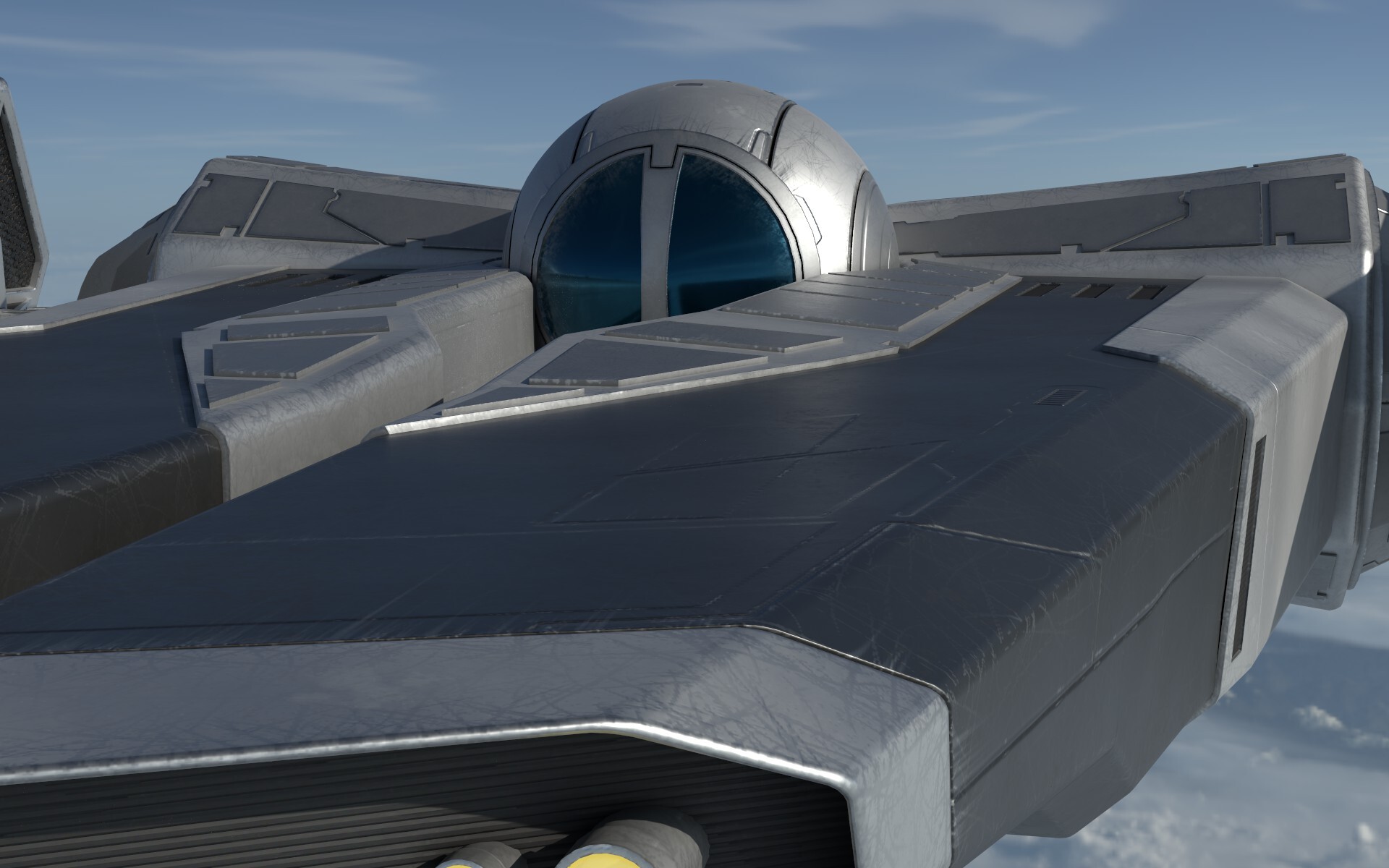 Justin C E Penner - Star Wars: The Force unleashed - Rogue Shadow Ship